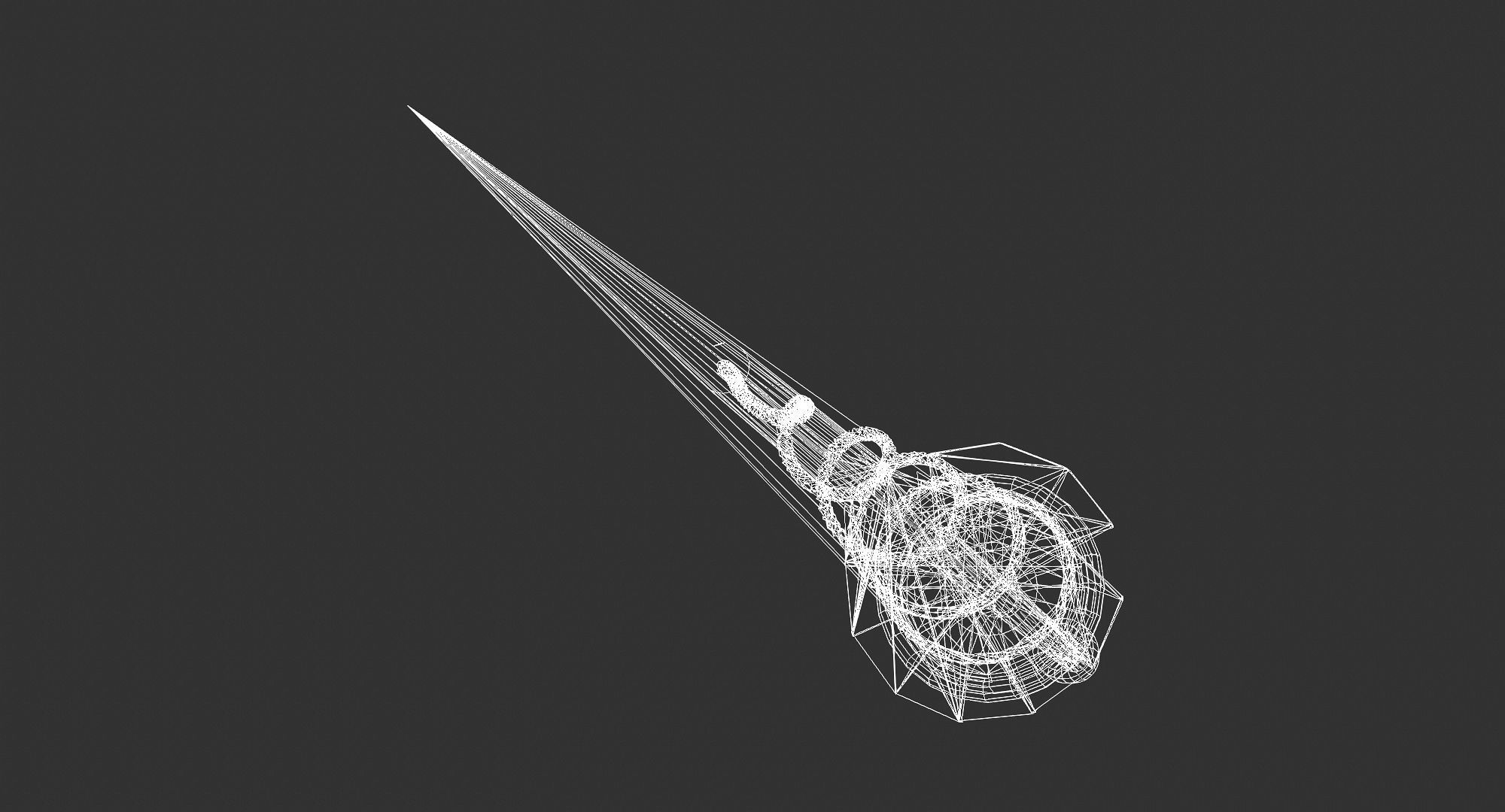 3D model Vine lance VR / AR / low-poly | CGTrader