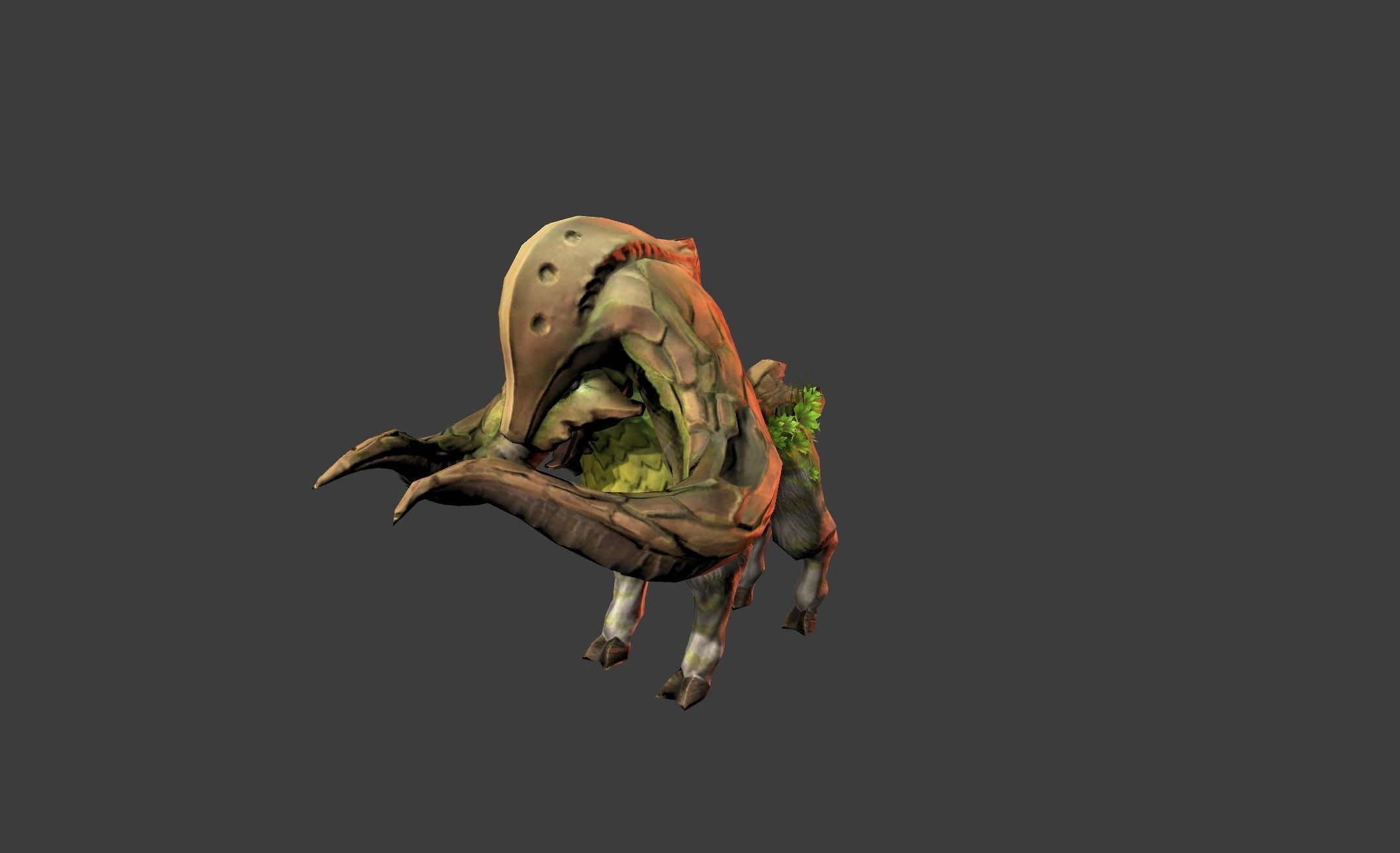 3D model Mutant Beast Cow Giant VR / AR / low-poly | CGTrader