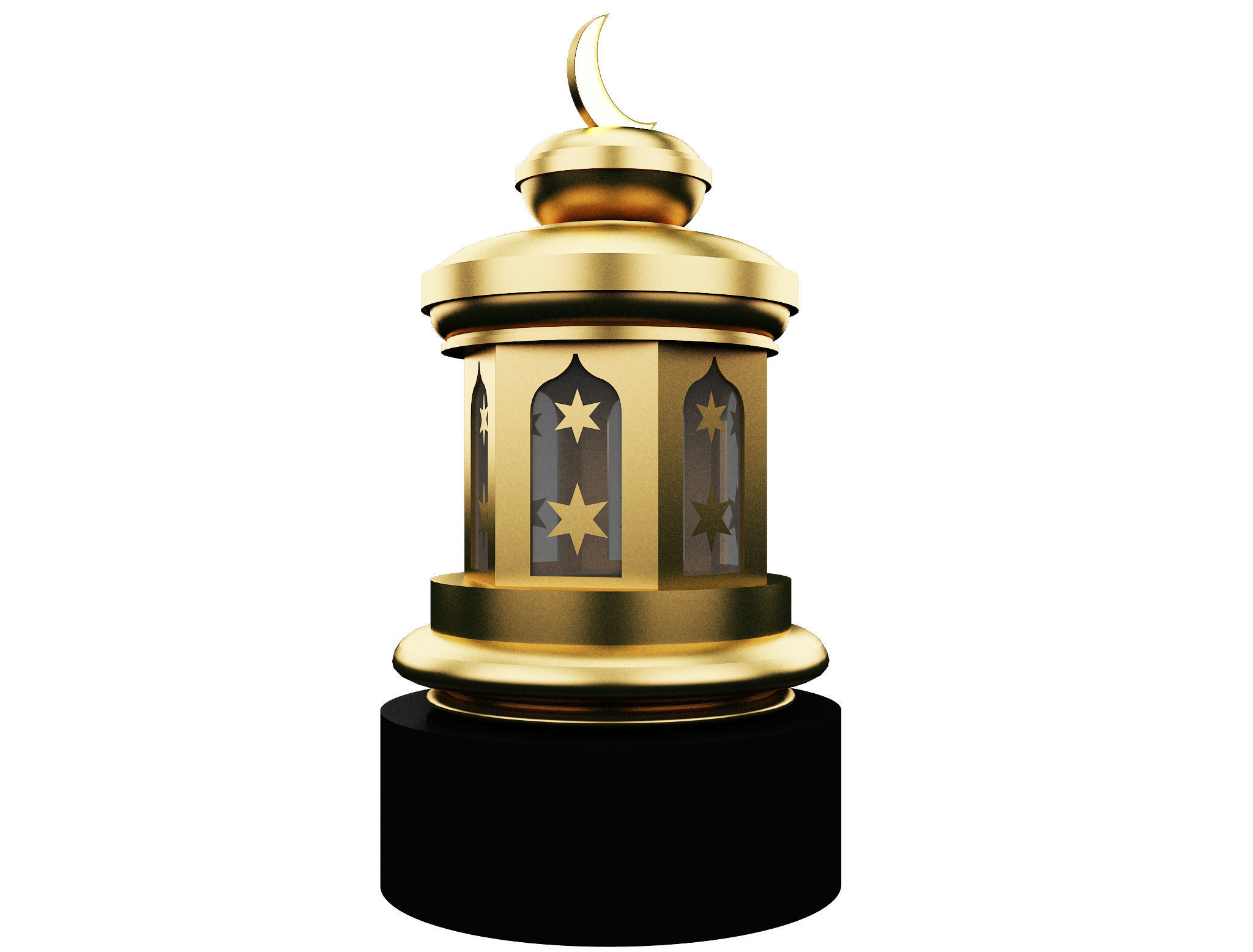 F9 Ramadan lantern fanous 3D model | CGTrader