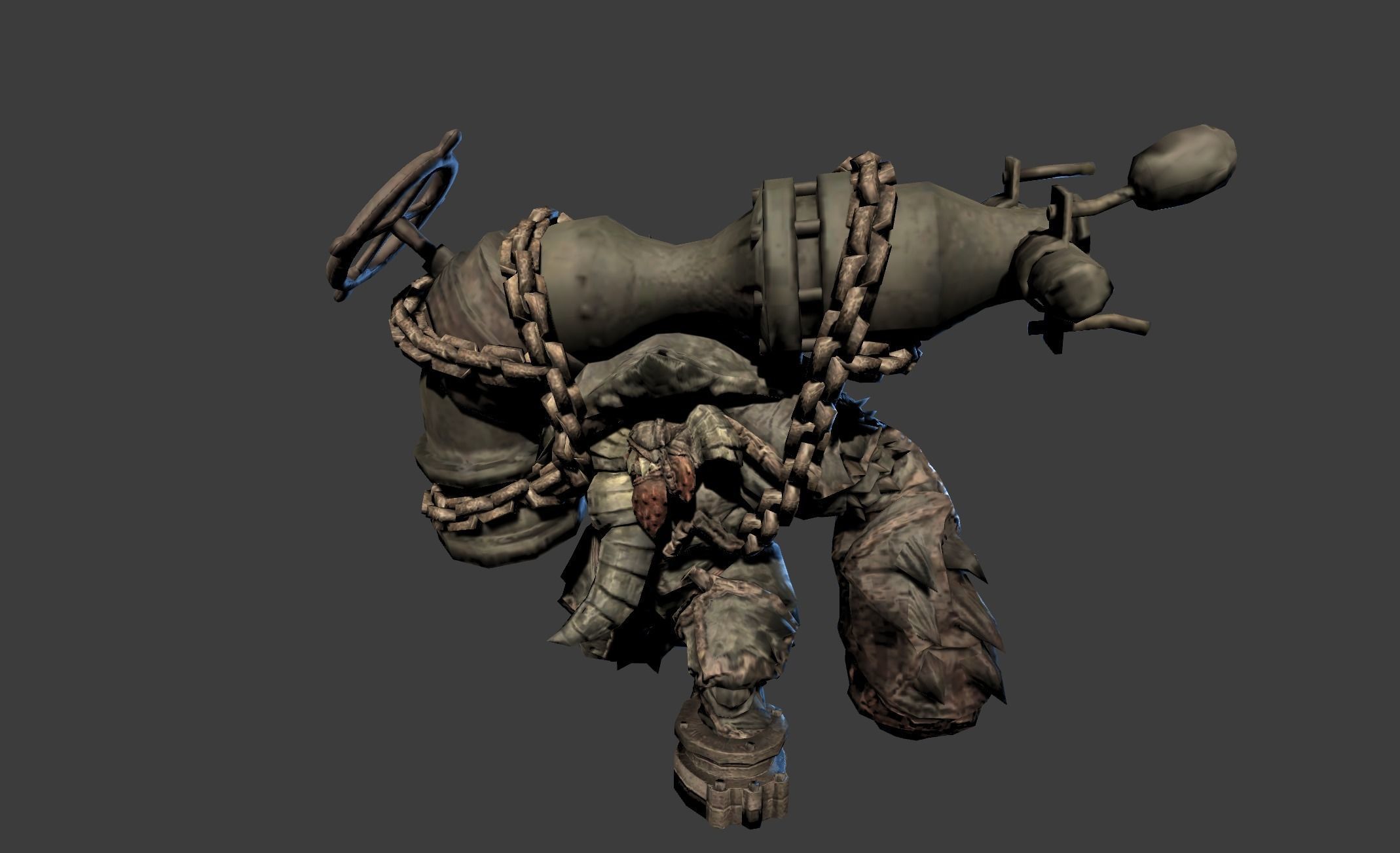 3D model Demon Giant Mutant Alien Fighter VR / AR / low-poly | CGTrader