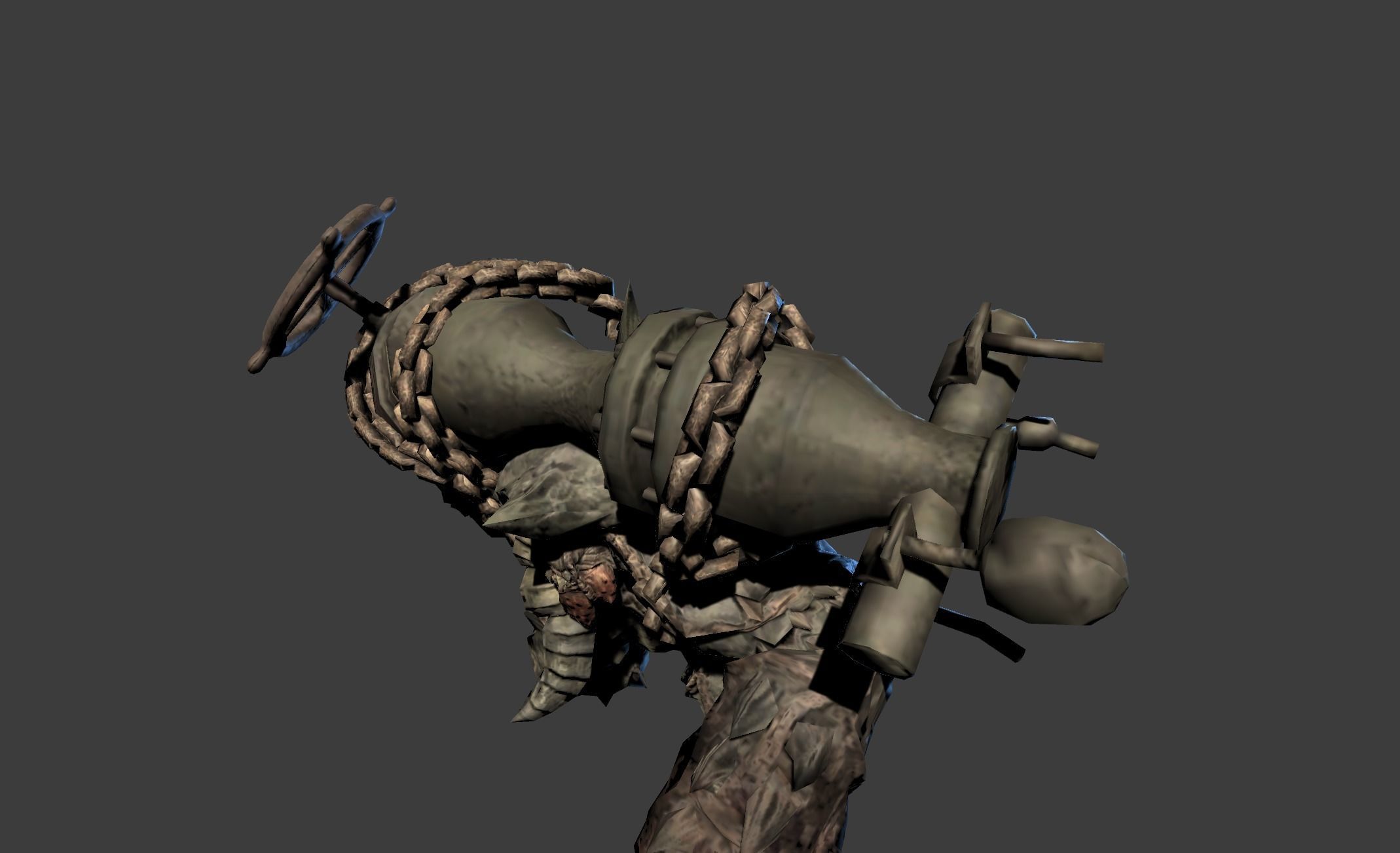 3D model Demon Giant Mutant Alien Fighter VR / AR / low-poly | CGTrader