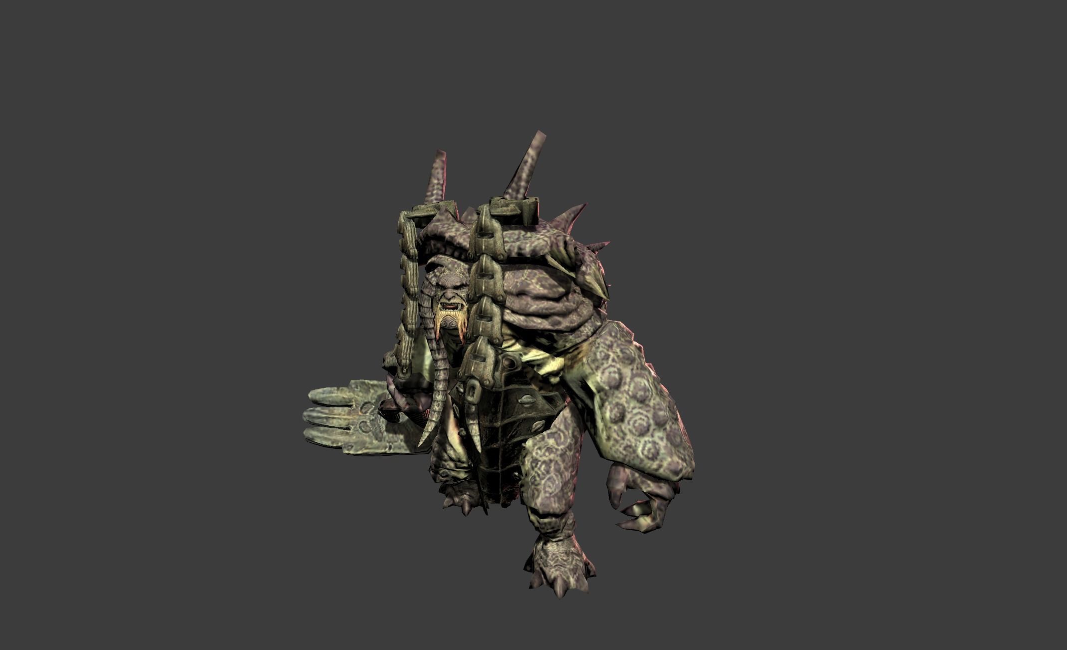 3D model Demon Giant Mutant Worker VR / AR / low-poly | CGTrader