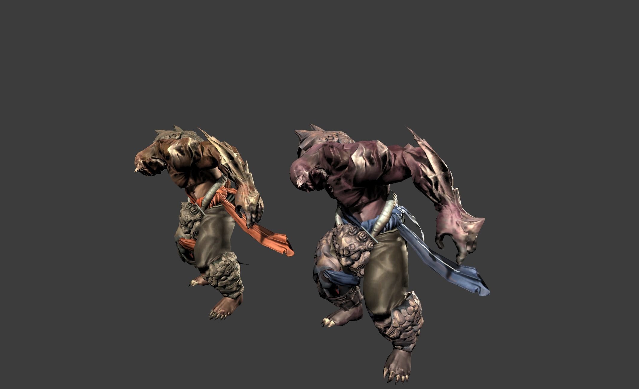 3D model Demon Mutant Fighter VR / AR / low-poly | CGTrader