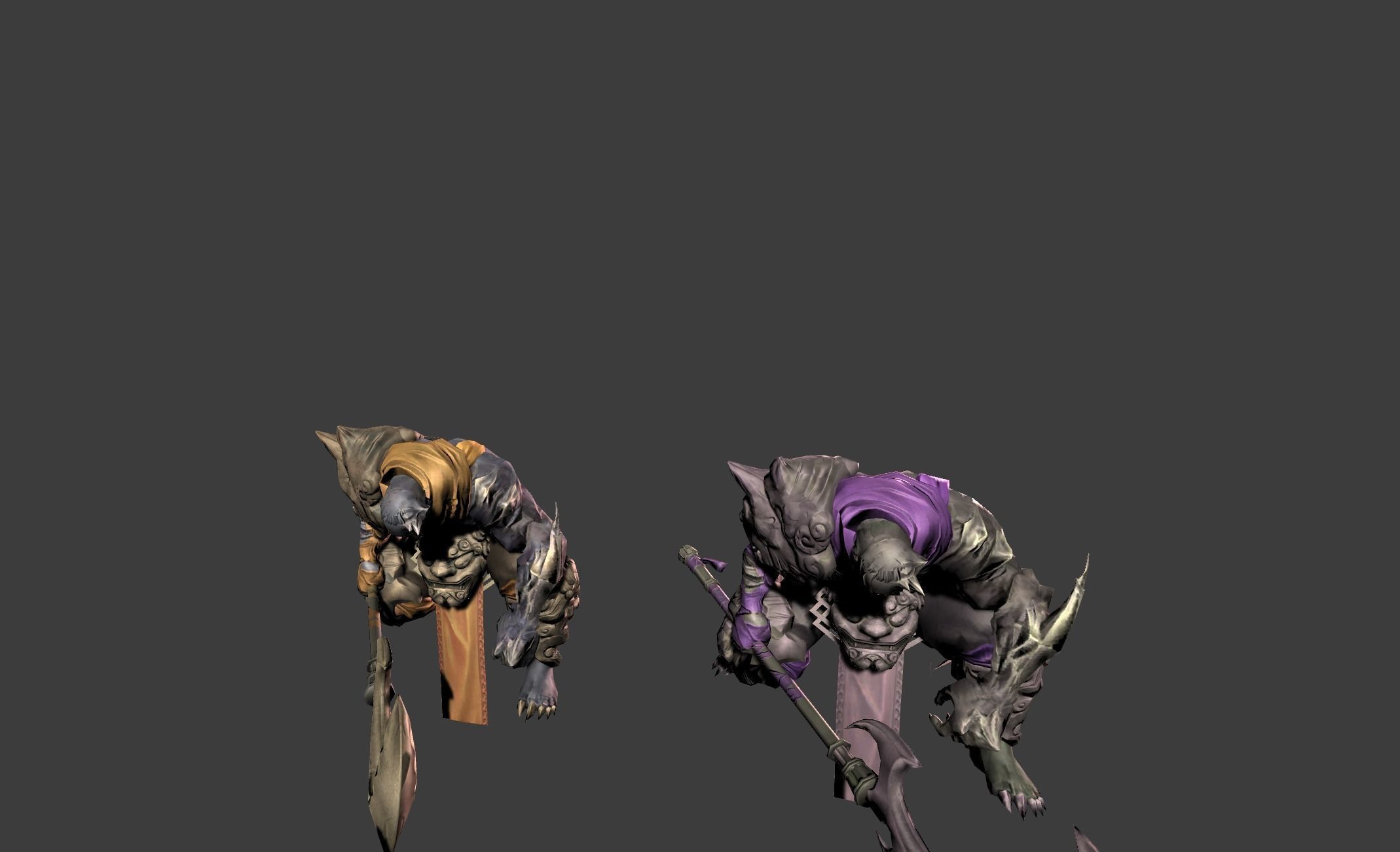 3D model Demon Mutant Wizard VR / AR / low-poly | CGTrader