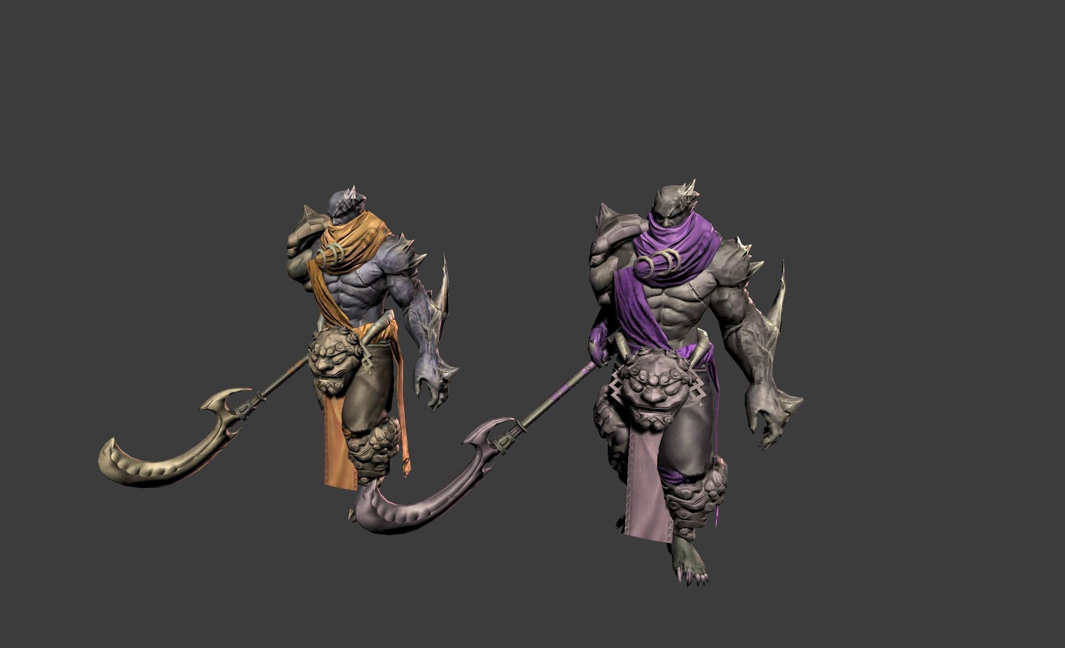 3D model Demon Mutant Wizard VR / AR / low-poly | CGTrader