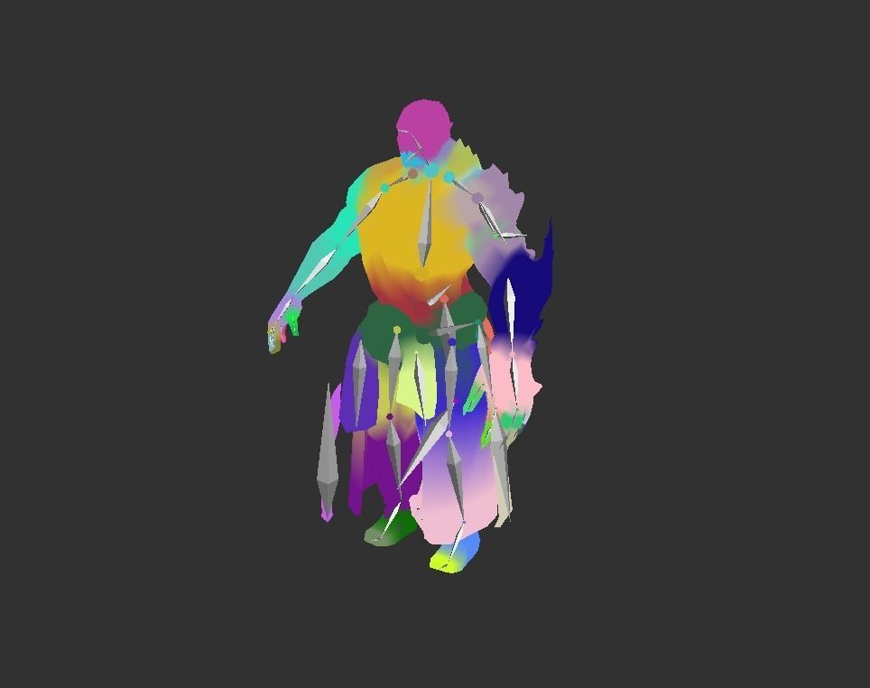 3D model Demon Mutant Dagger VR / AR / low-poly | CGTrader