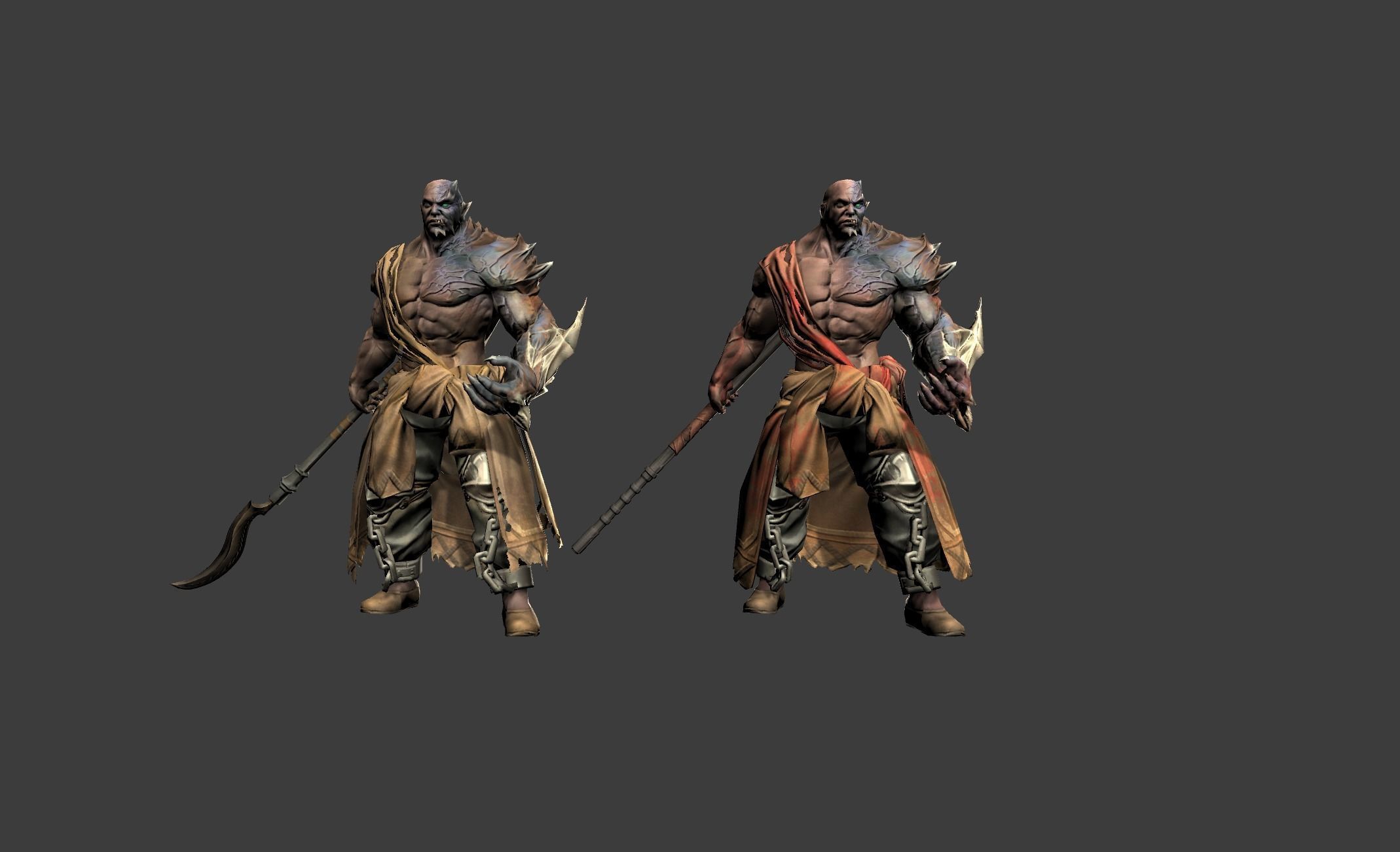 3D model Demon Mutant Stick VR / AR / low-poly | CGTrader