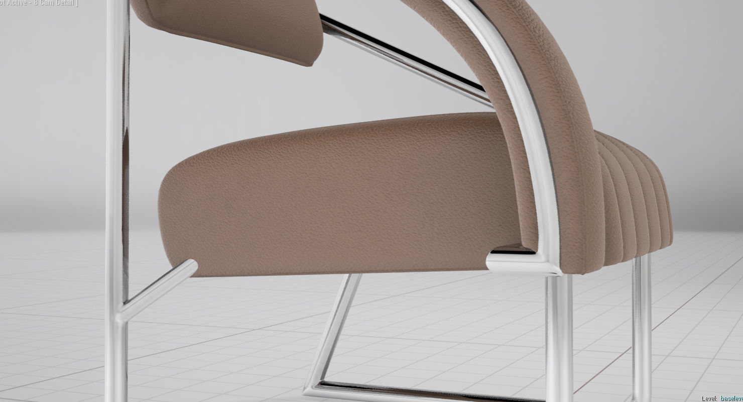 Eileen Gray Non-Conformist Chair UE4 3D model | CGTrader