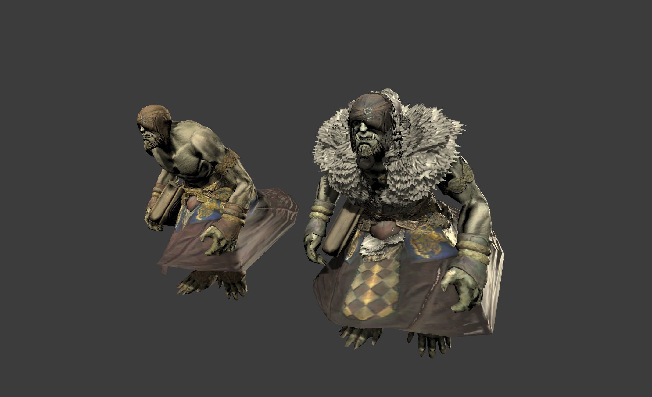 3D model Mutant Orc Wizard VR / AR / low-poly | CGTrader