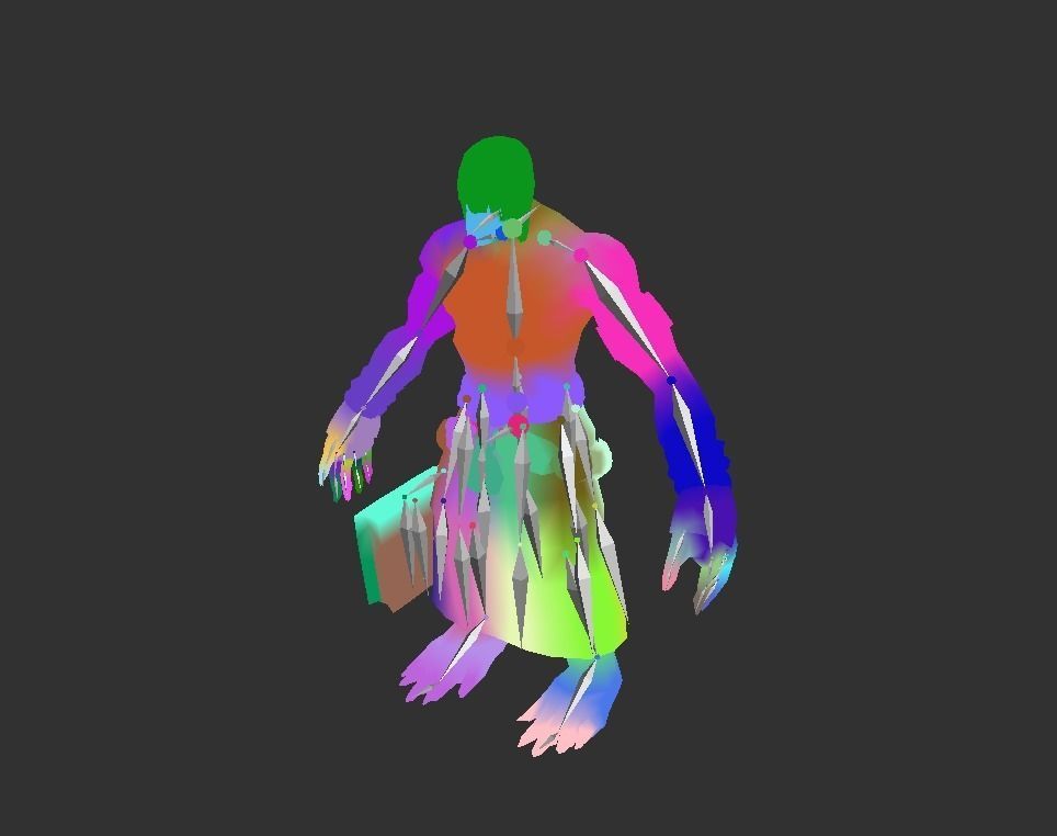 3D model Mutant Orc Wizard VR / AR / low-poly | CGTrader