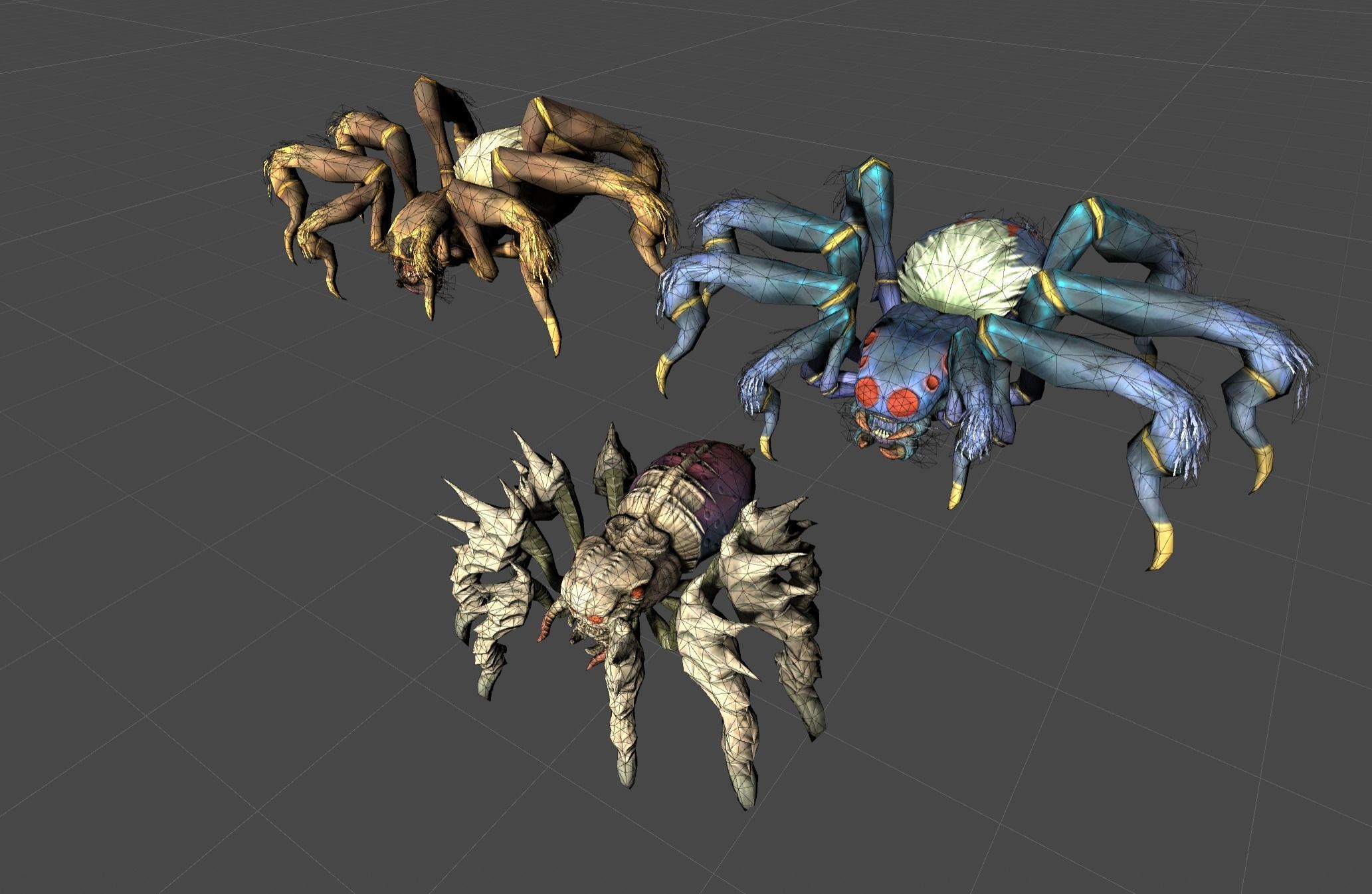 3D model Alien Spider Beast Mutant VR / AR / low-poly | CGTrader