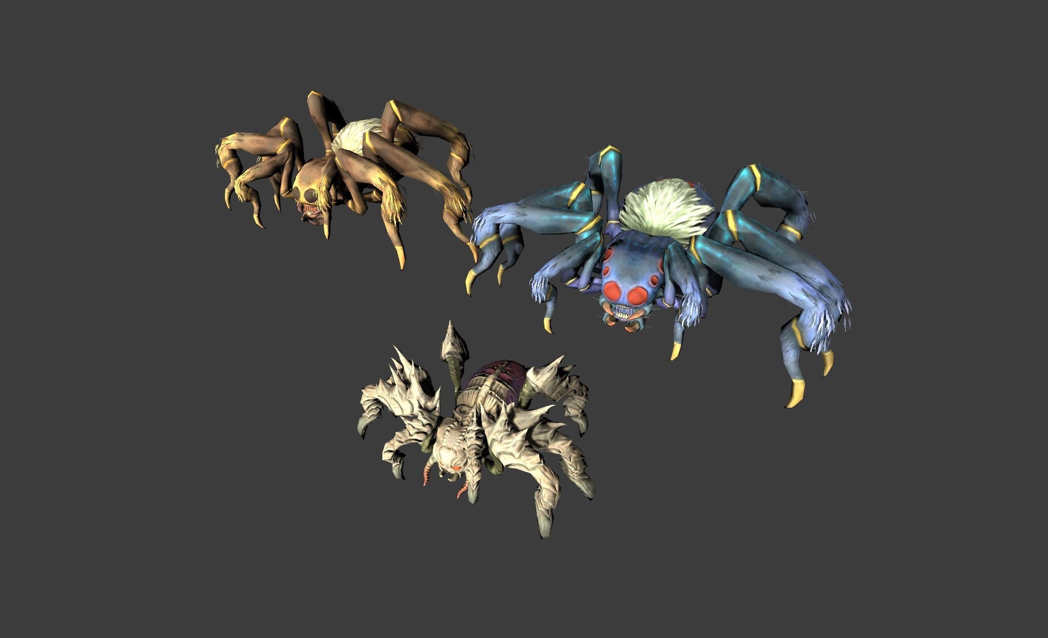 3D model Alien Spider Beast Mutant VR / AR / low-poly | CGTrader