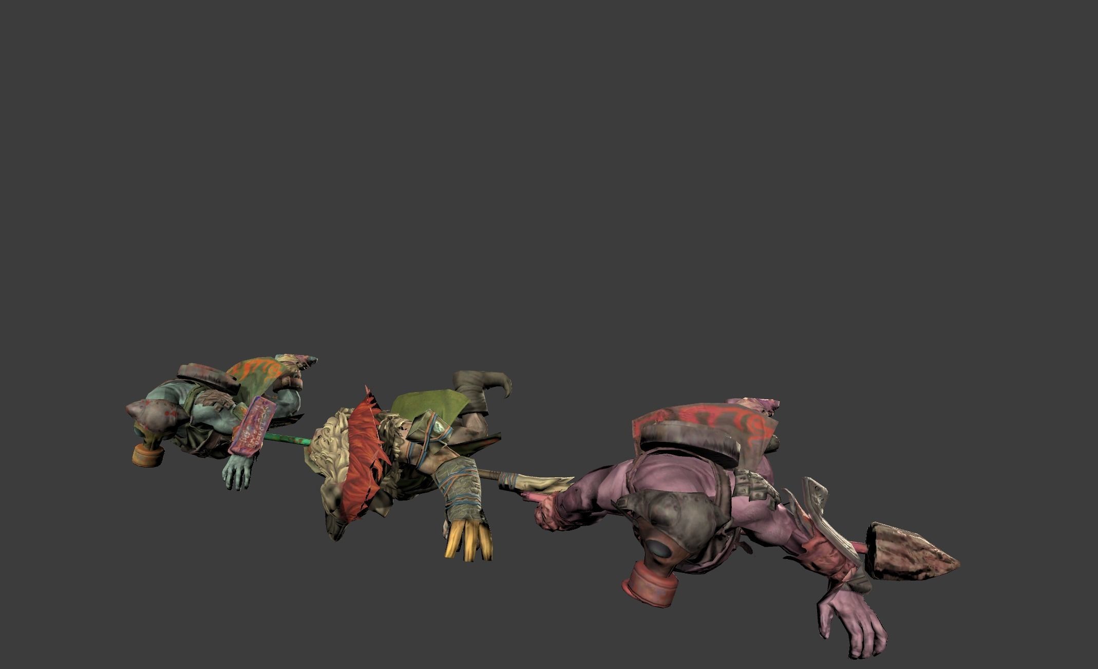 3D model Mutant Troll Warrior VR / AR / low-poly | CGTrader