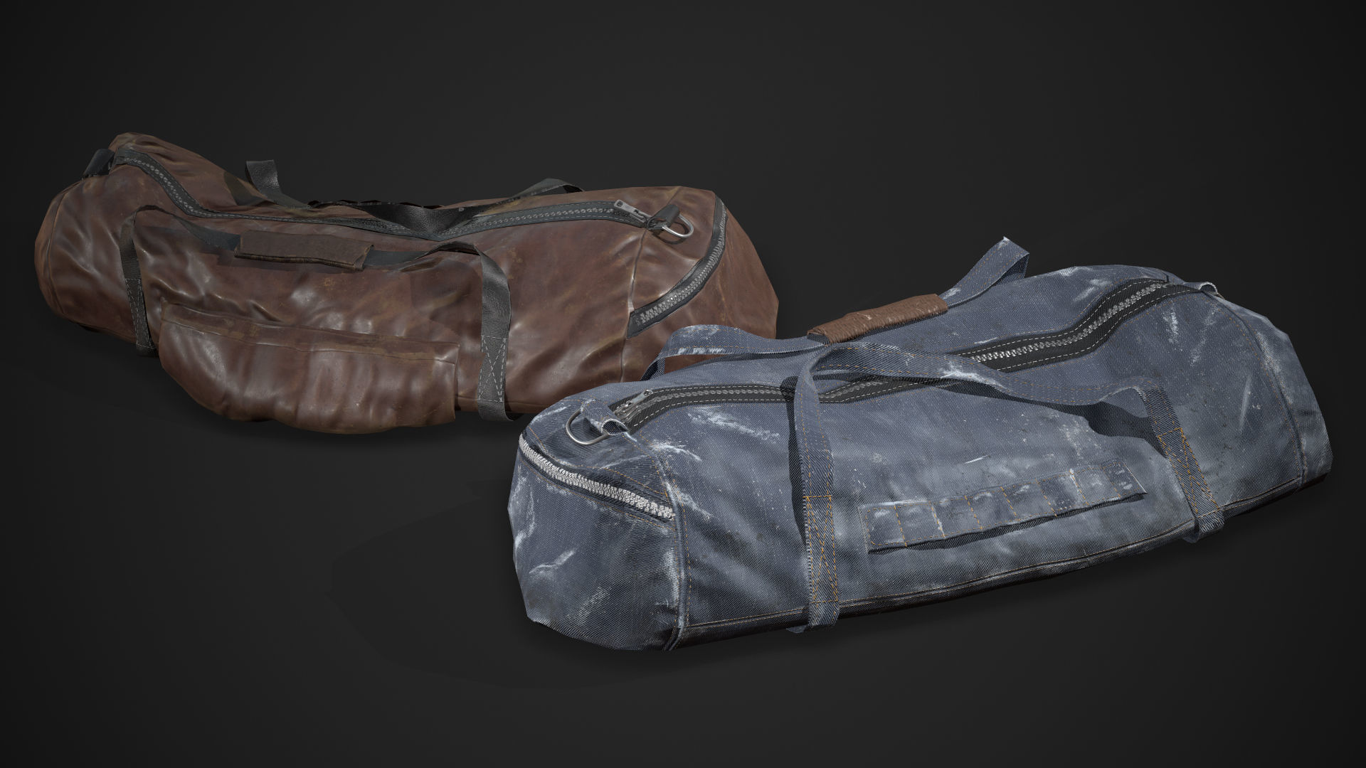 3D model Realistic Duffle Bag - Game Ready Prop VR / AR / low-poly ...