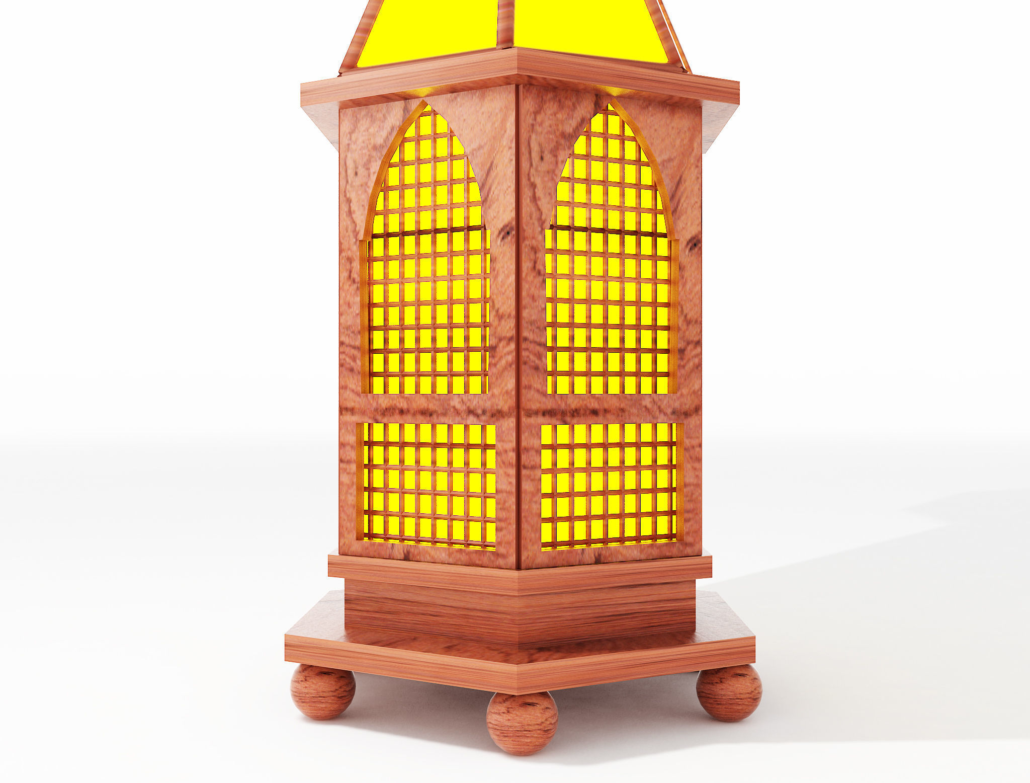 f13 Ramadan lantern fanous 3D model | CGTrader