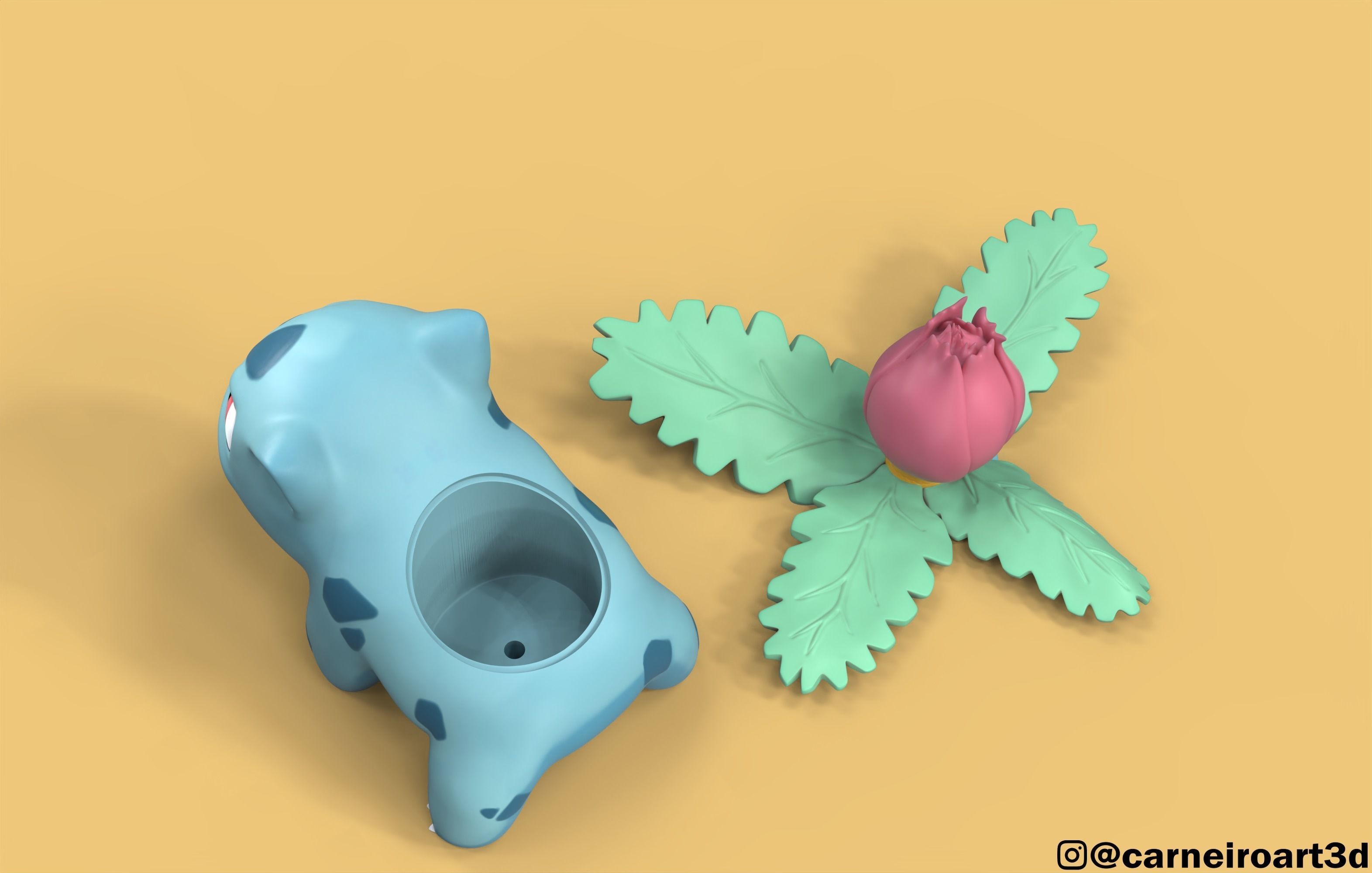 Ivysaur 3D model | CGTrader