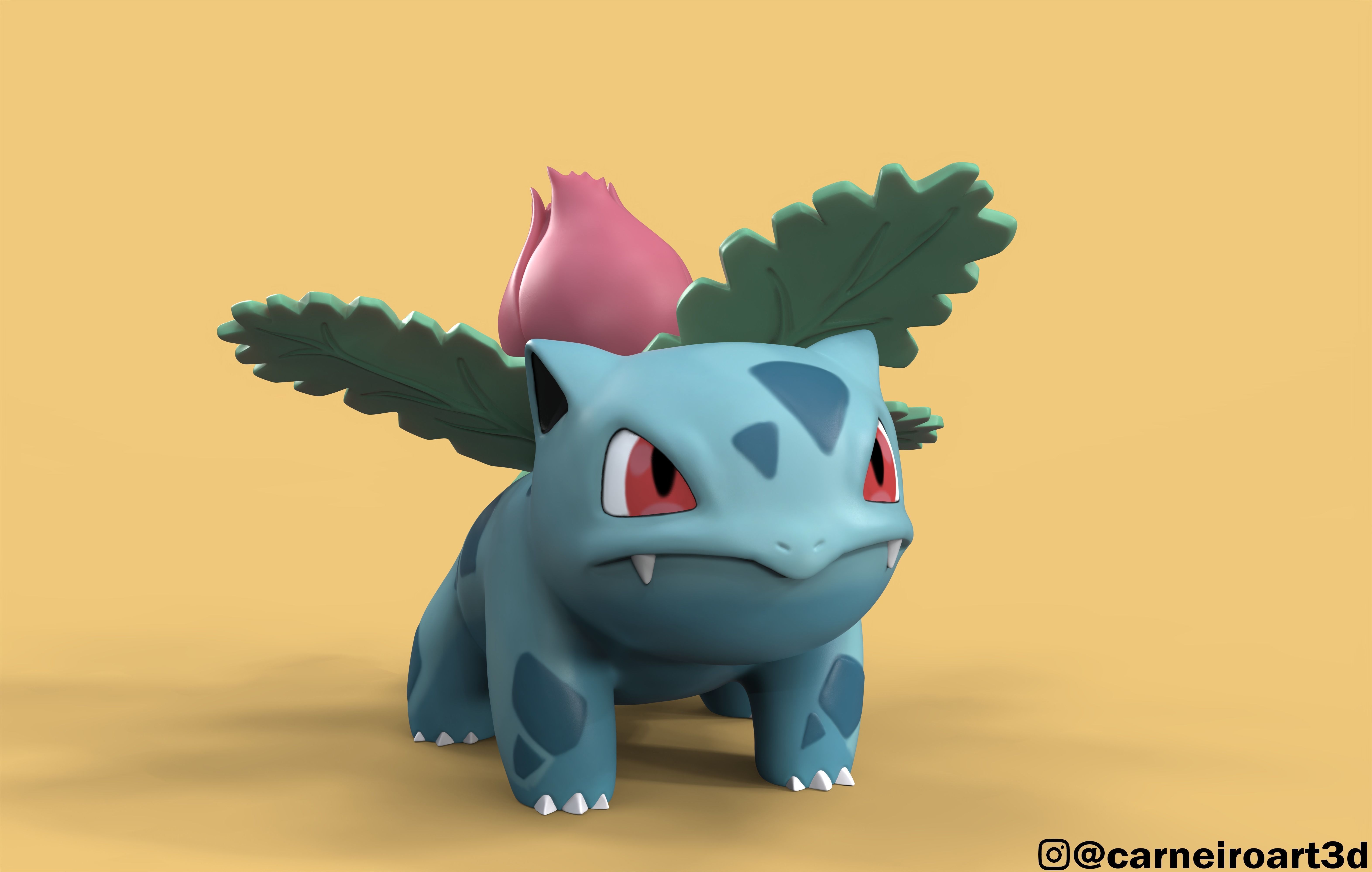Ivysaur 3D model | CGTrader