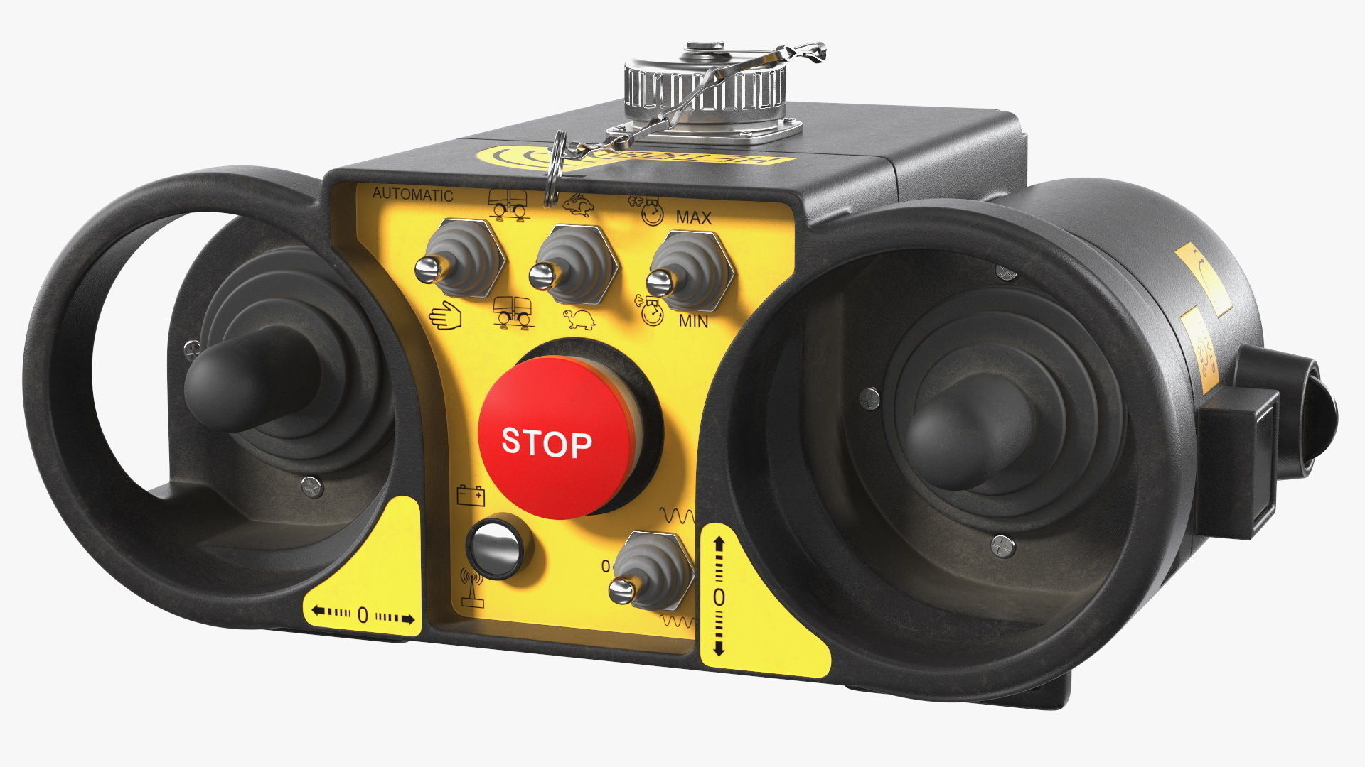 Remote Control Trench Roller Bomag BMP8500 Dirty 3D model | CGTrader