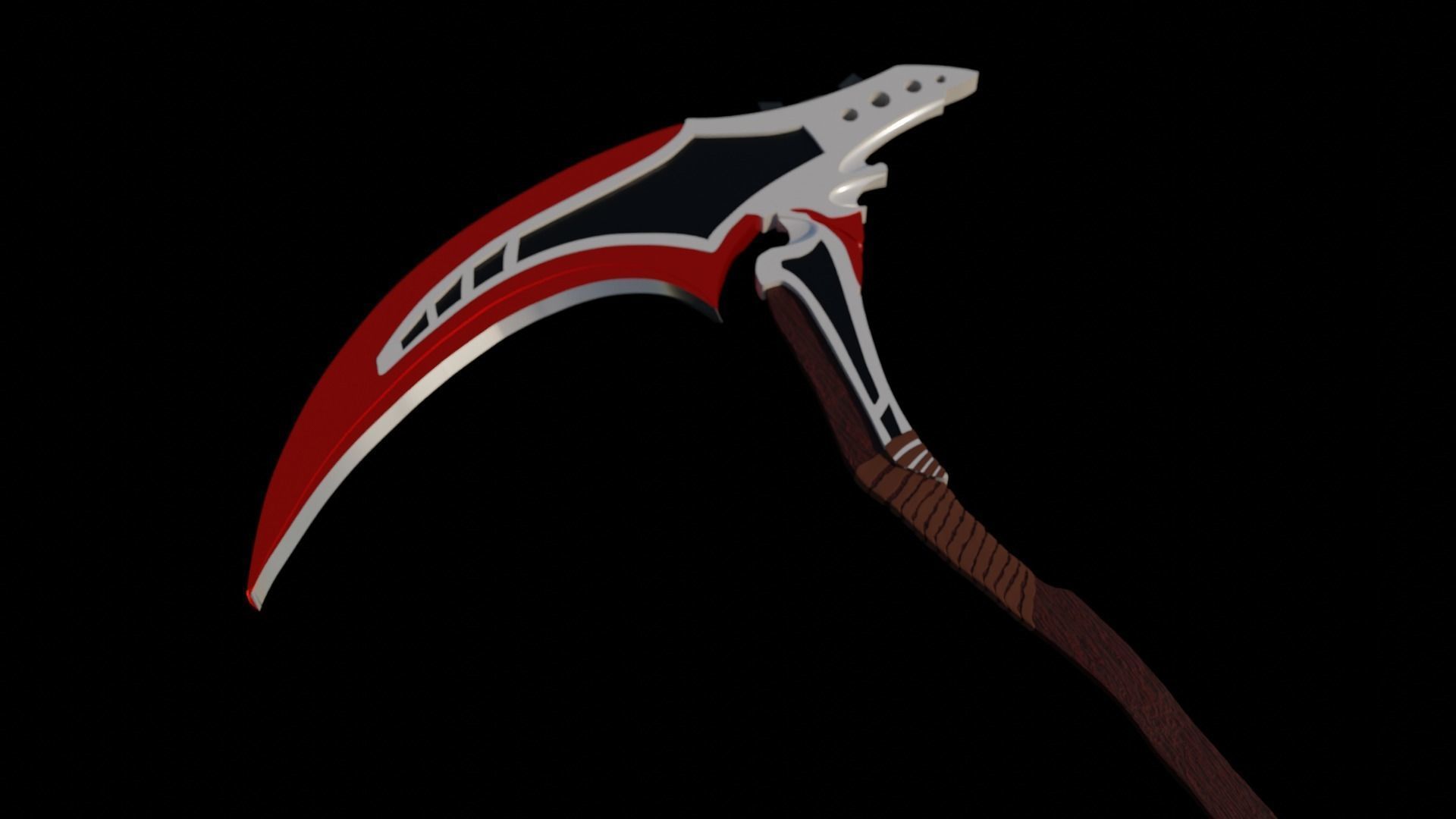 3D model Scythe VR / AR / low-poly | CGTrader