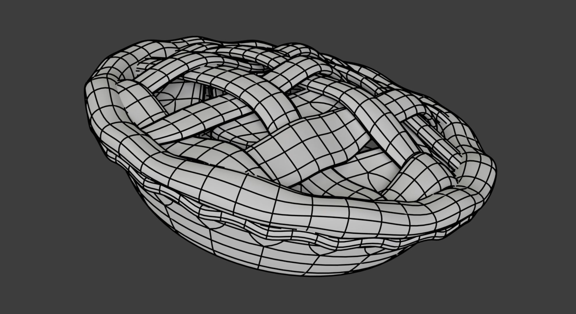 3D model Cartoon Apple Pie VR / AR / low-poly | CGTrader