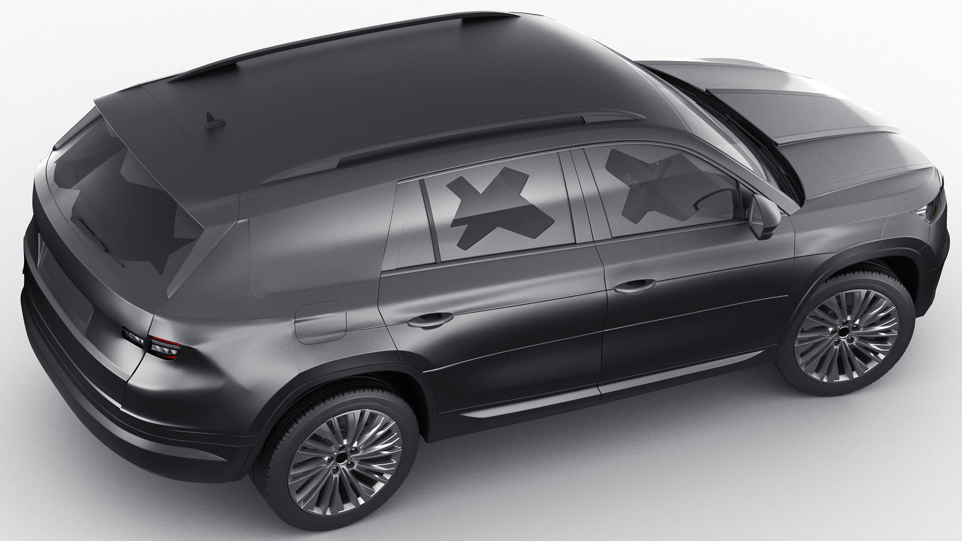 Test prototype SUV in camouflage 3D model | CGTrader