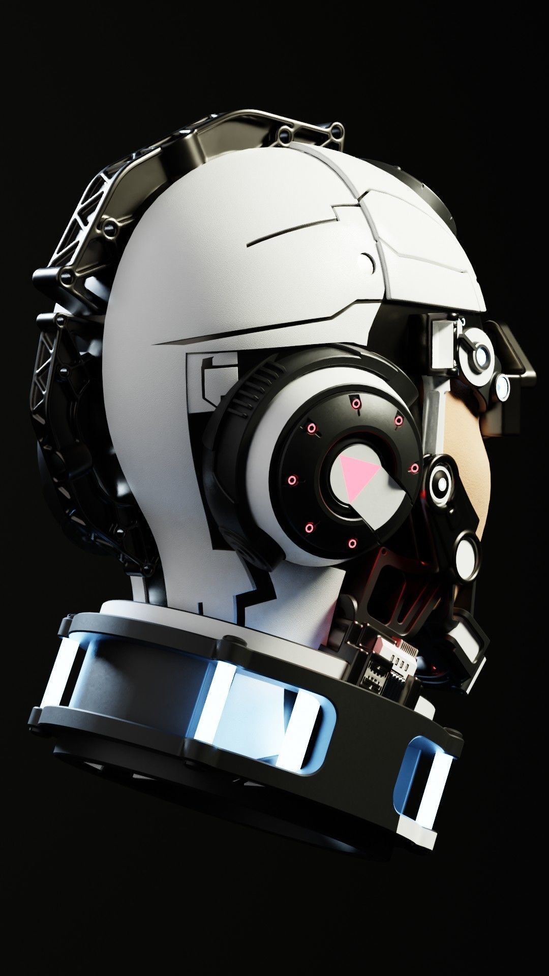 Sci-fi Character Cyborg 002 3D model | CGTrader