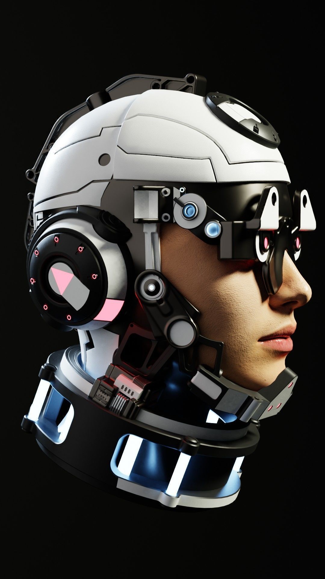 Sci-fi Character Cyborg 002 3D model | CGTrader