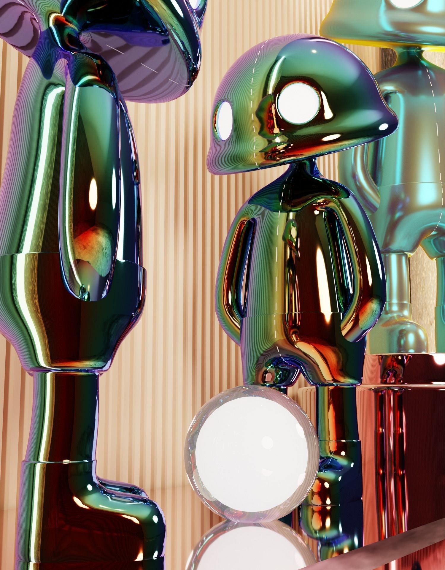 Display area II 3D model | CGTrader