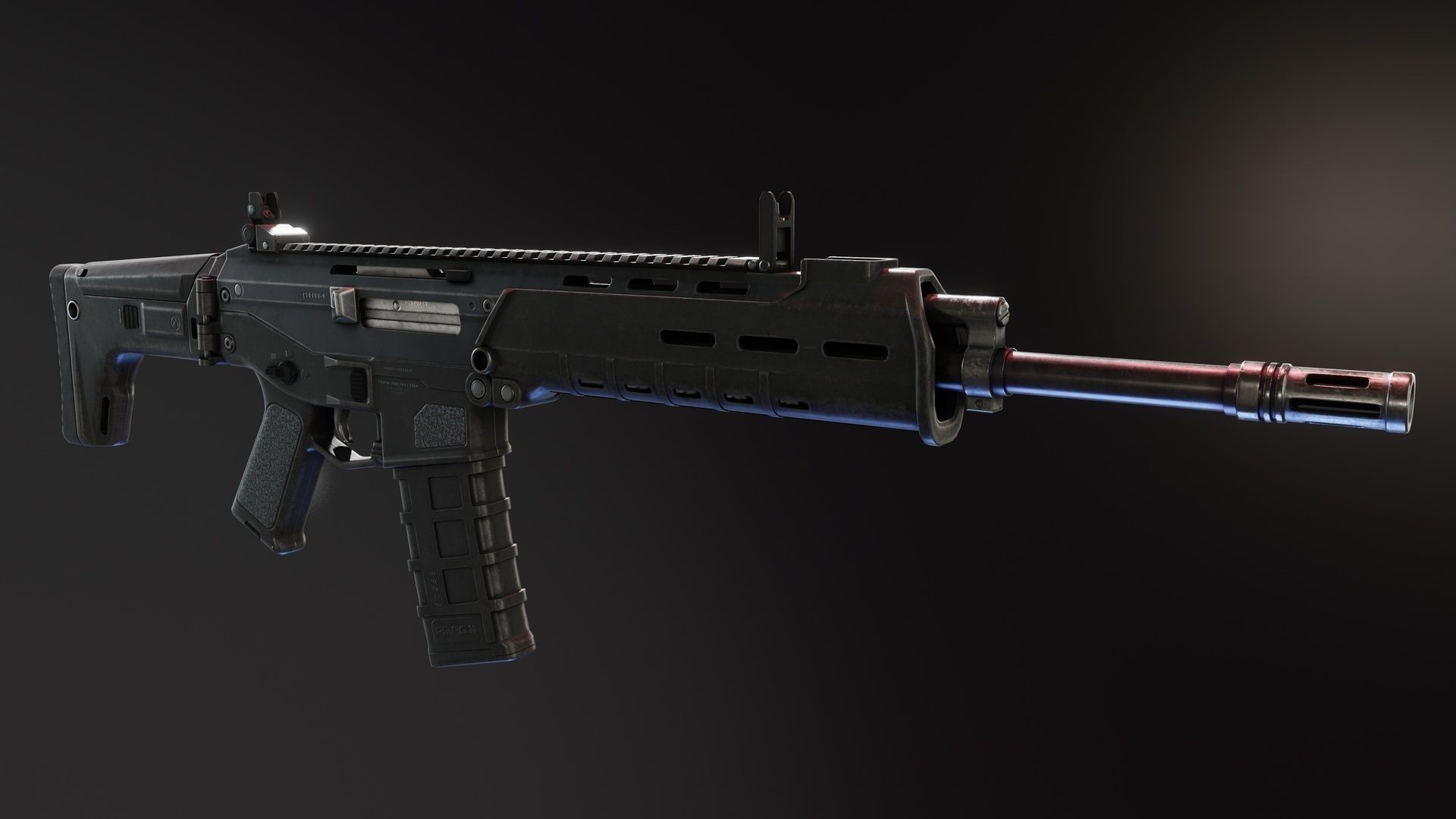 3D model Magpul Masada VR / AR / low-poly | CGTrader