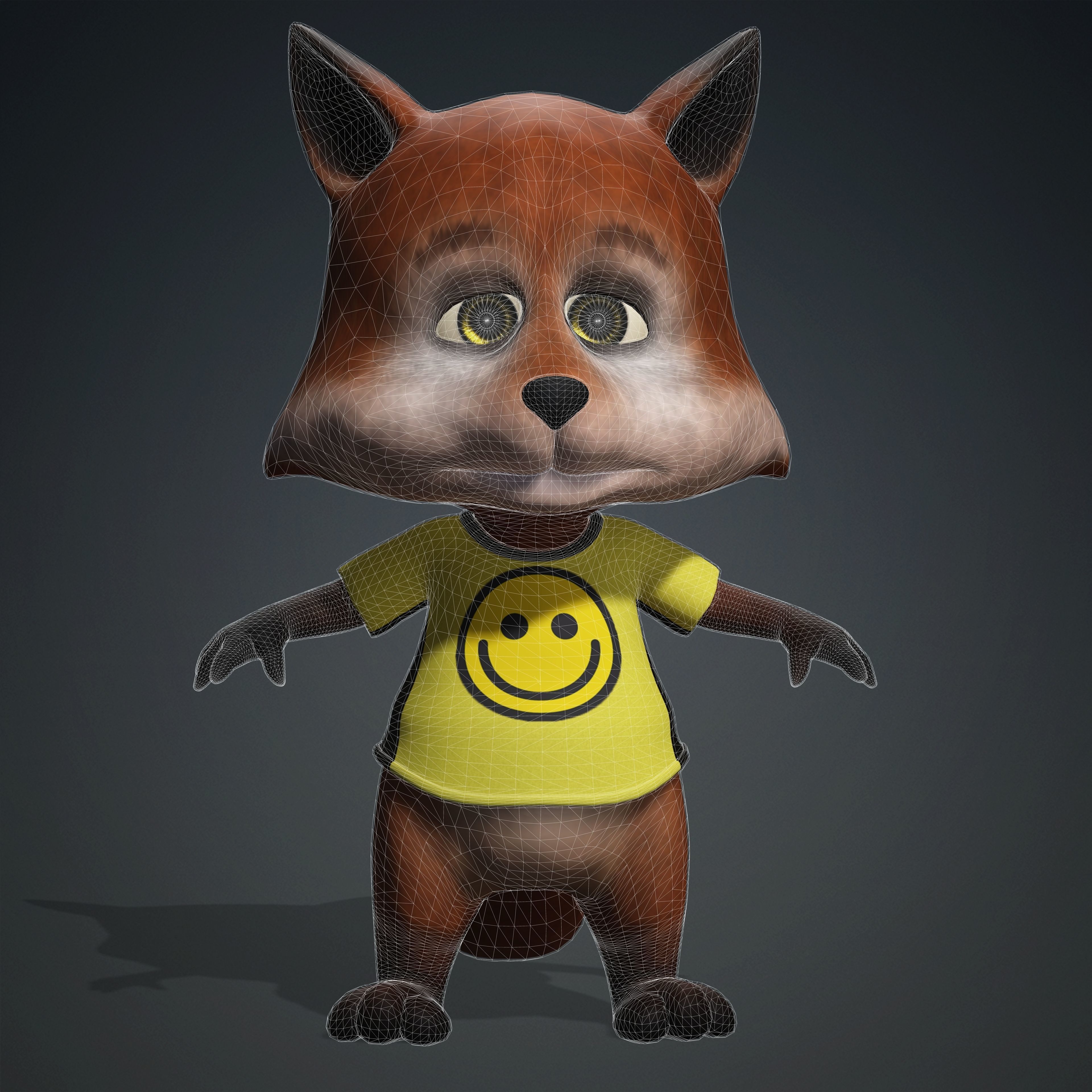 3D model Humanoid Cat VR / AR / low-poly | CGTrader