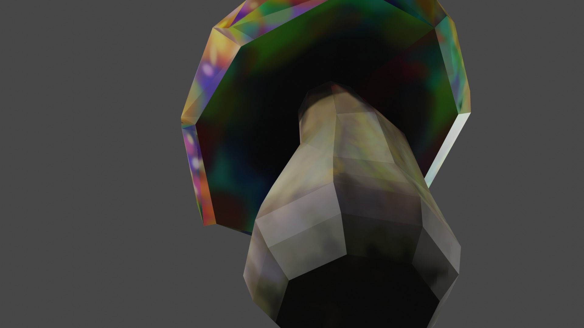 Mushroom with Blender 3D model | CGTrader