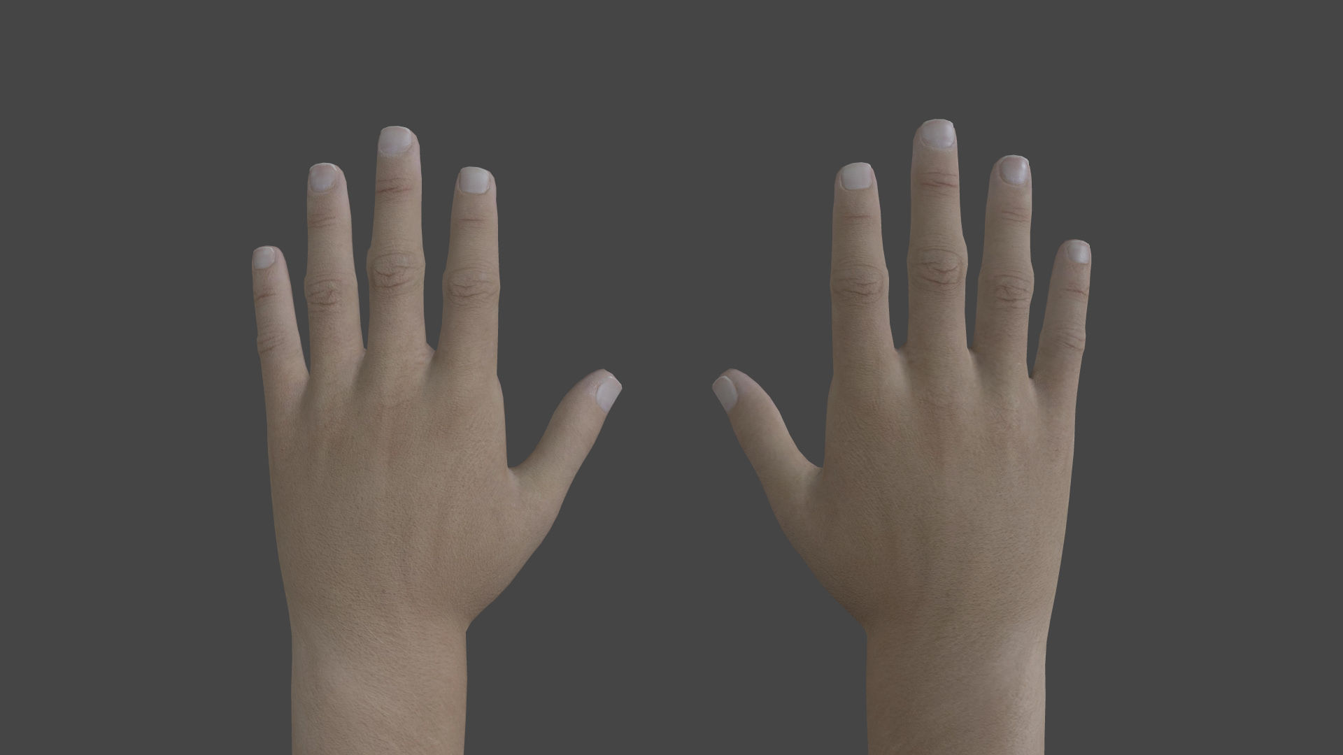 3D model ARMS-003 Rigged Arms VR / AR / low-poly | CGTrader