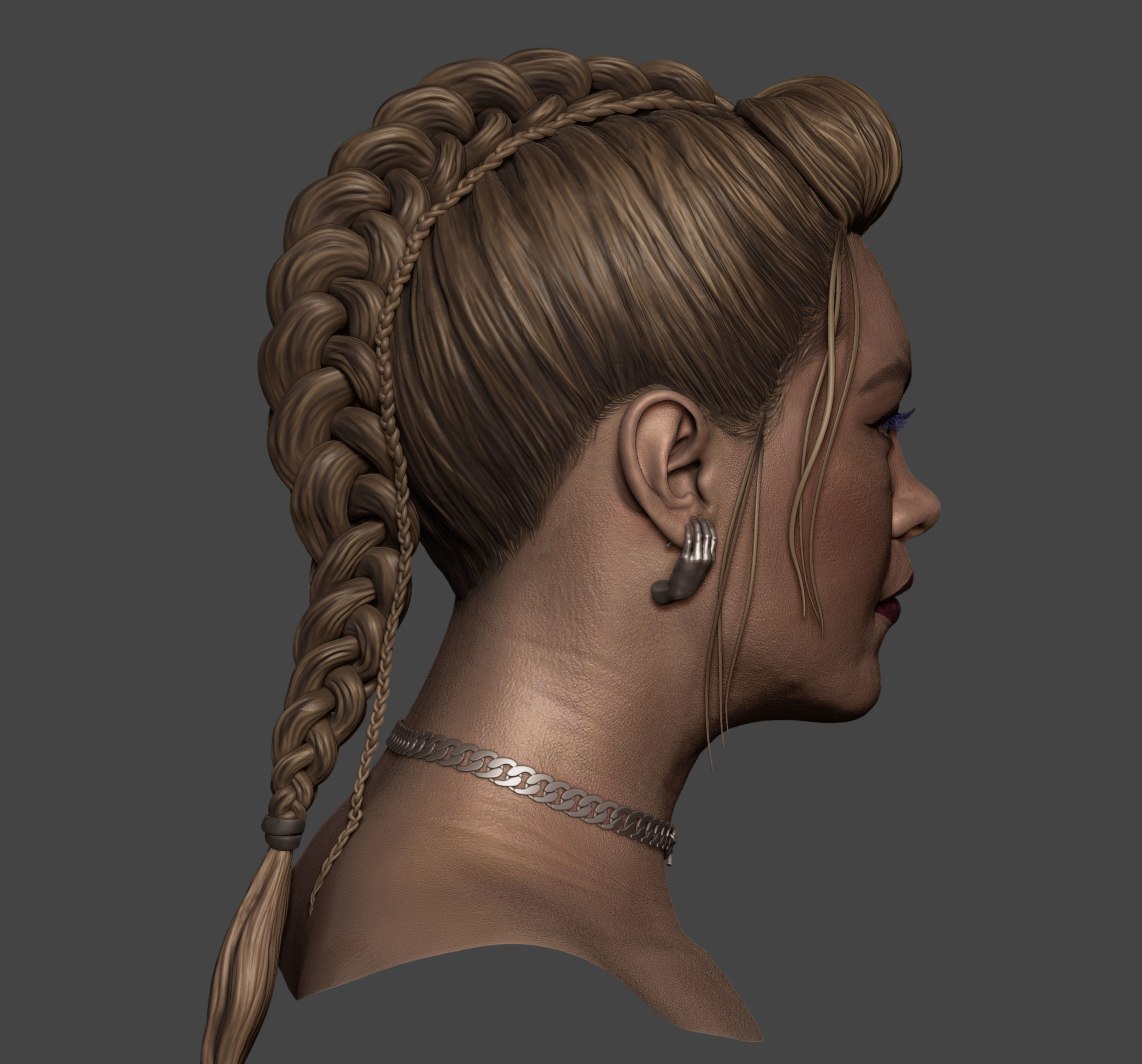Florence Pugh Head 3D model | CGTrader