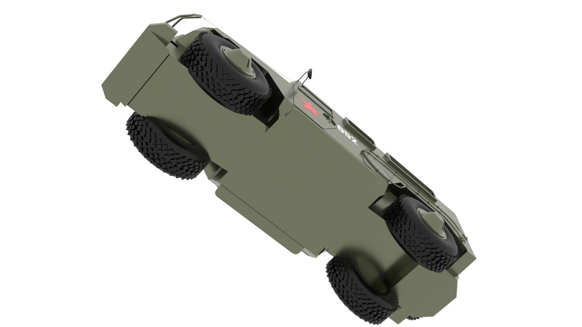 Russian Gaz Tiger 3D model | CGTrader