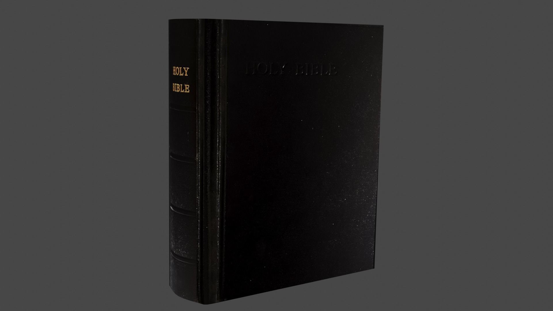 Bible book with Blender 3D model | CGTrader