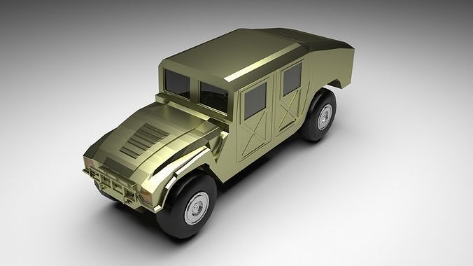 HMMWV Military Humvee 3D model | CGTrader