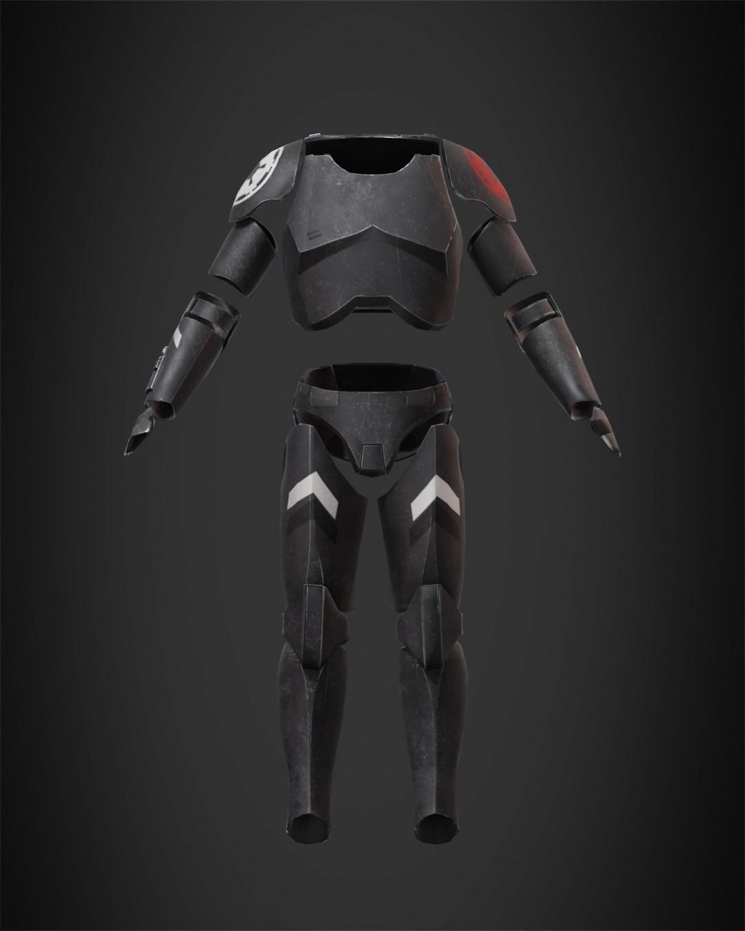 Purge Trooper Armor for Cosplay 3D model 3D printable | CGTrader