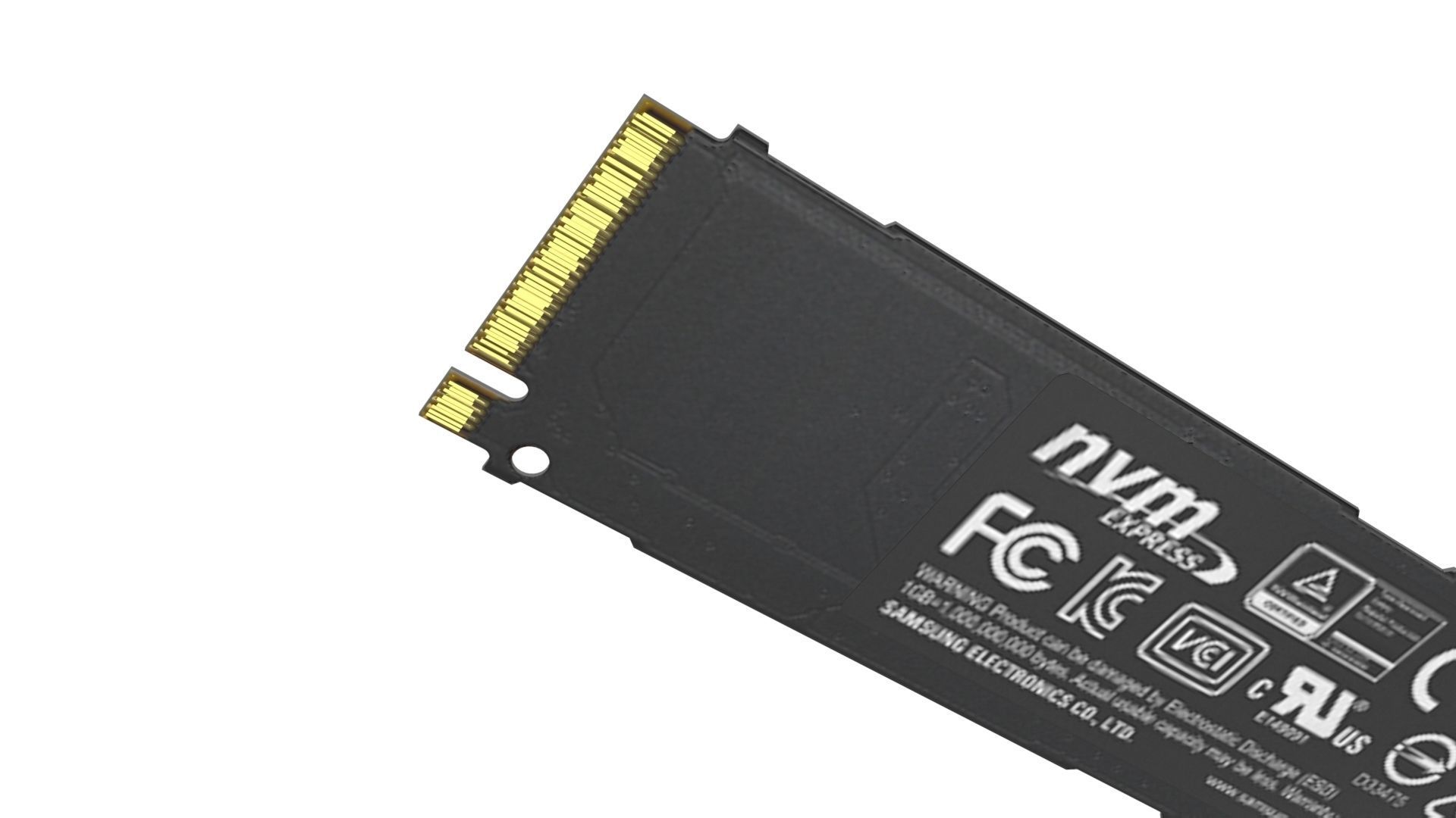 SSD M2 Hard Drive Samsung 960 PRO 3D model | CGTrader