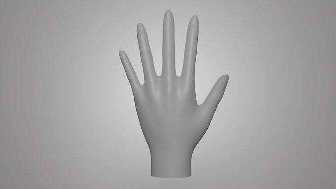 3D model hand PBR low-poly VR / AR / low-poly | CGTrader