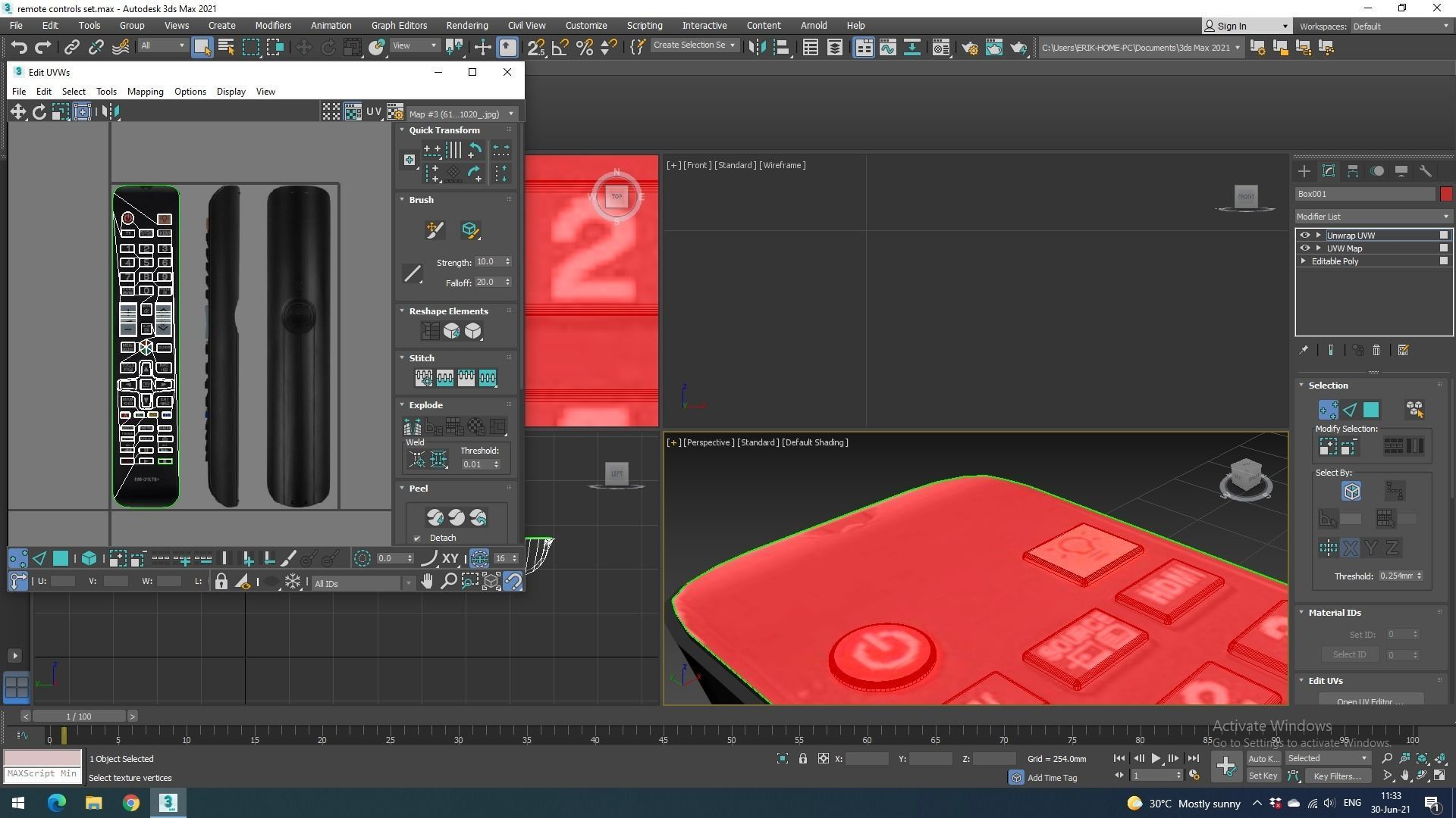 Remote Controls Set 3D model | CGTrader