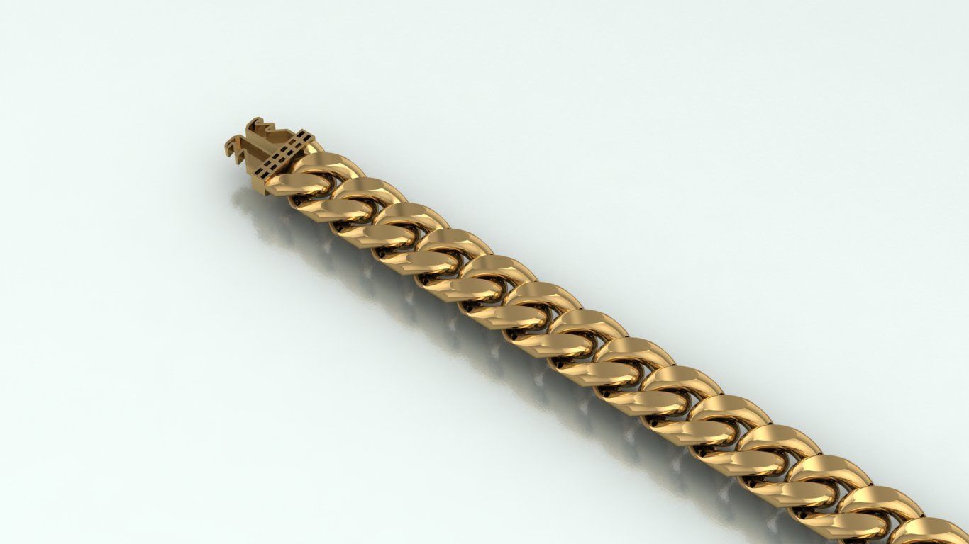 One piece fusion chain is cast directly 3D model 3D printable | CGTrader