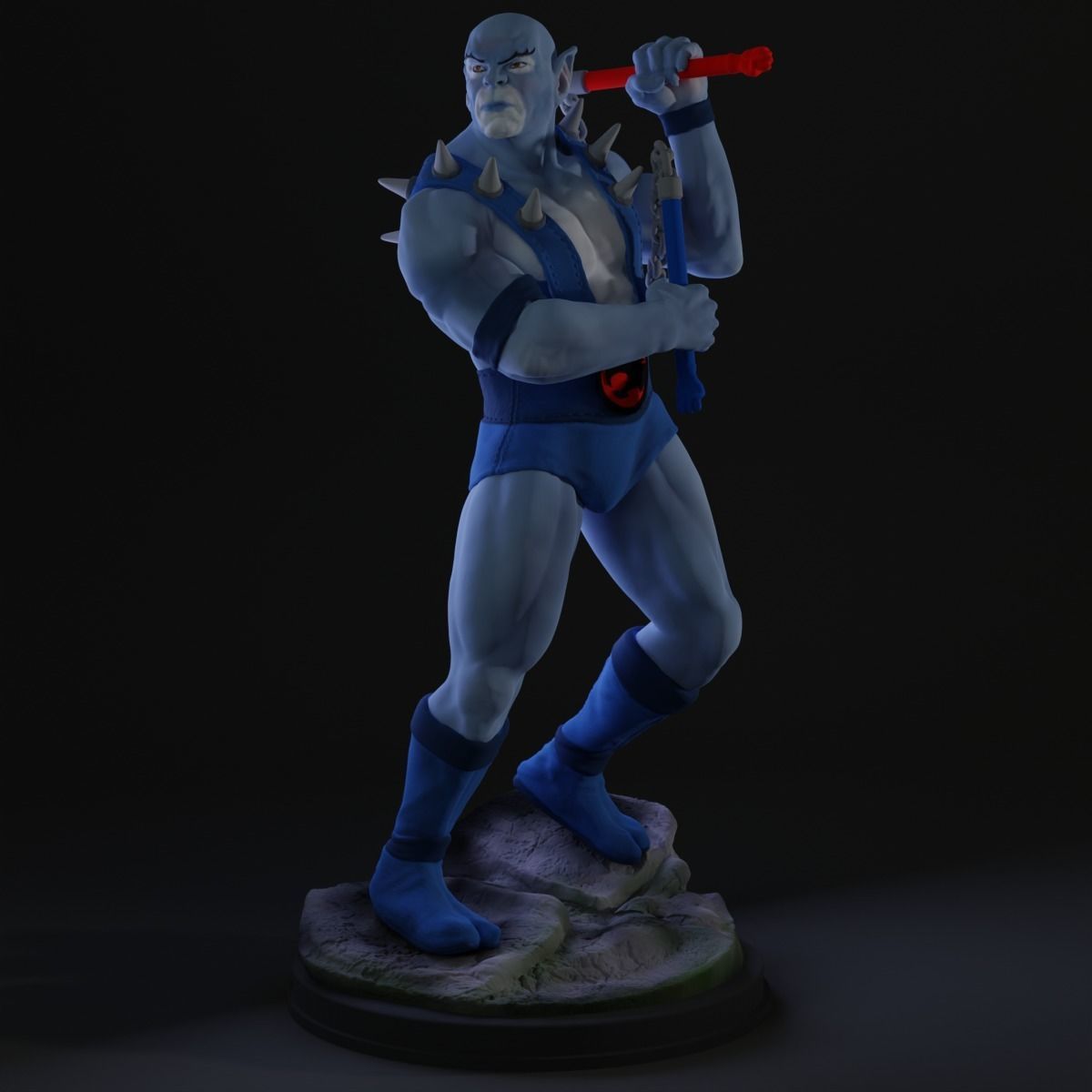 Panthro - Thundercats - Collectible 3D model 3D printable | CGTrader
