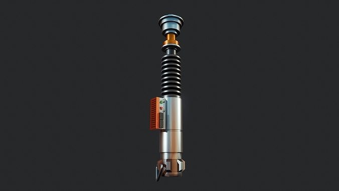 3D model Lightsaber - Tutorial Included VR / AR / low-poly | CGTrader