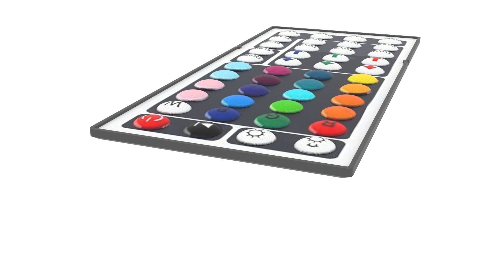 RGB Light Remote Control 3D model | CGTrader