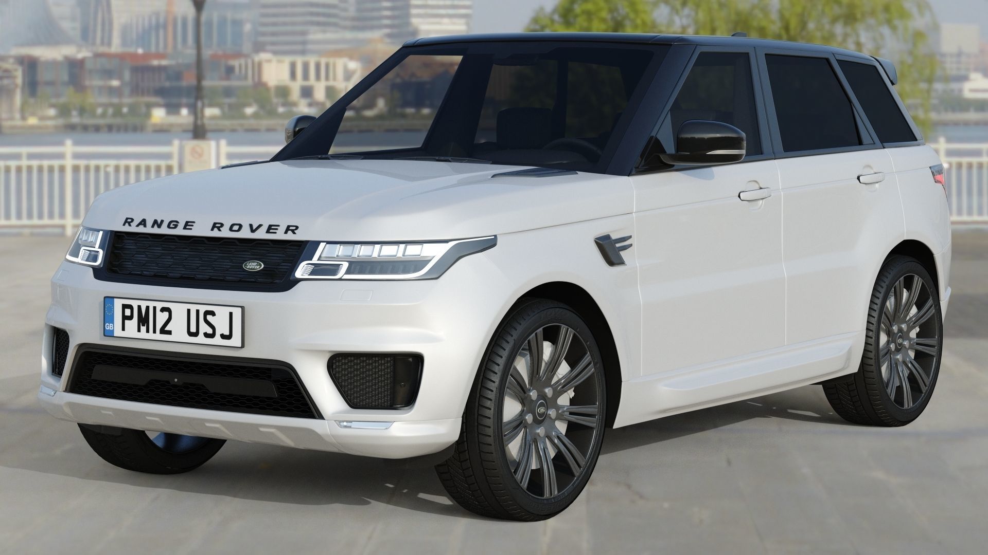 Range Rover Sport 2021 3D model | CGTrader