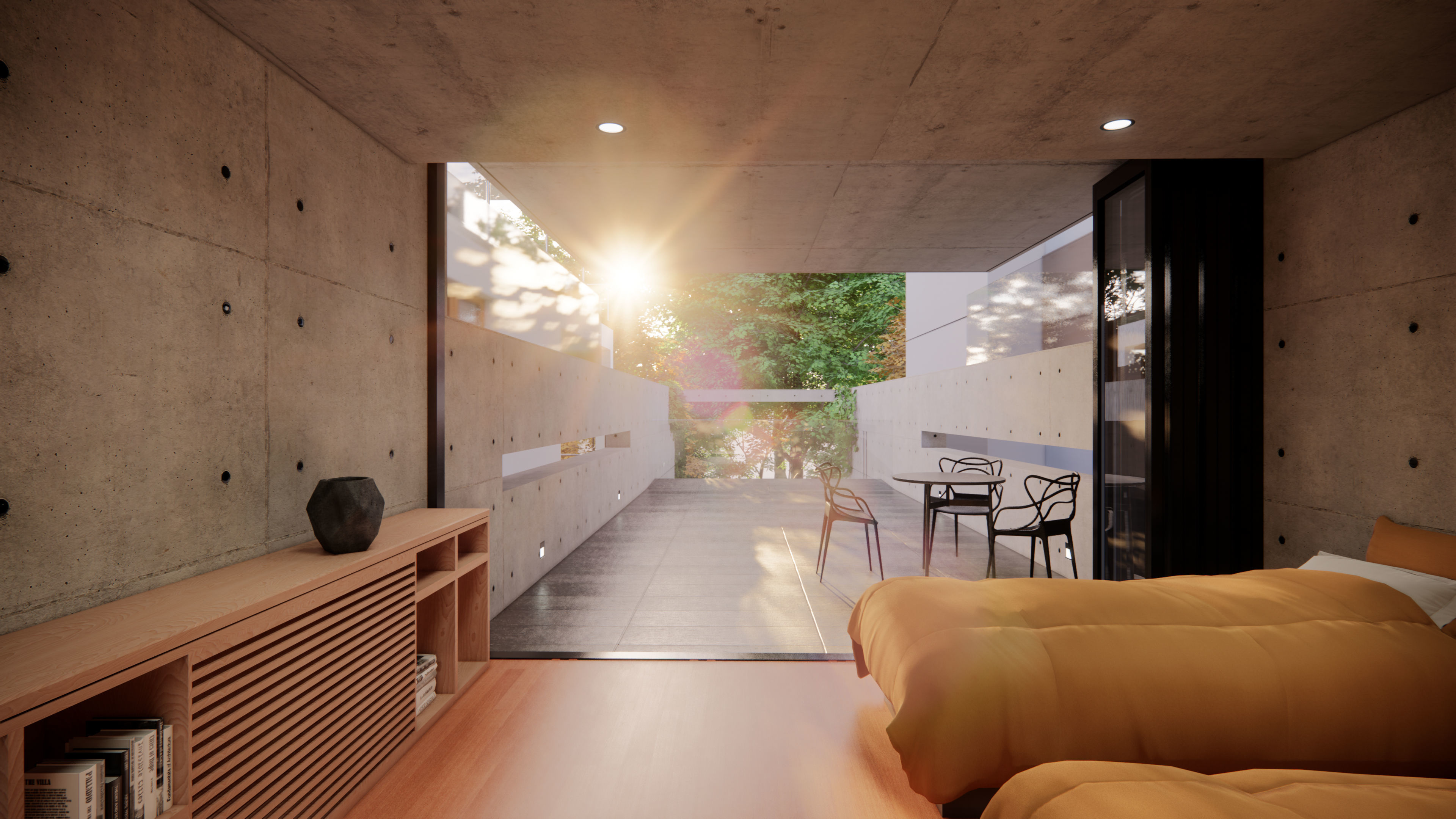 Utsubo Park House - Tadao Ando 3D model | CGTrader