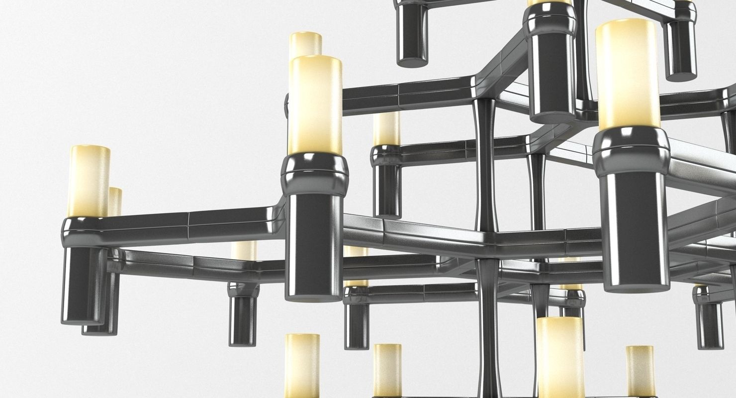 Nemo Crown Major Chandelier 3D model | CGTrader