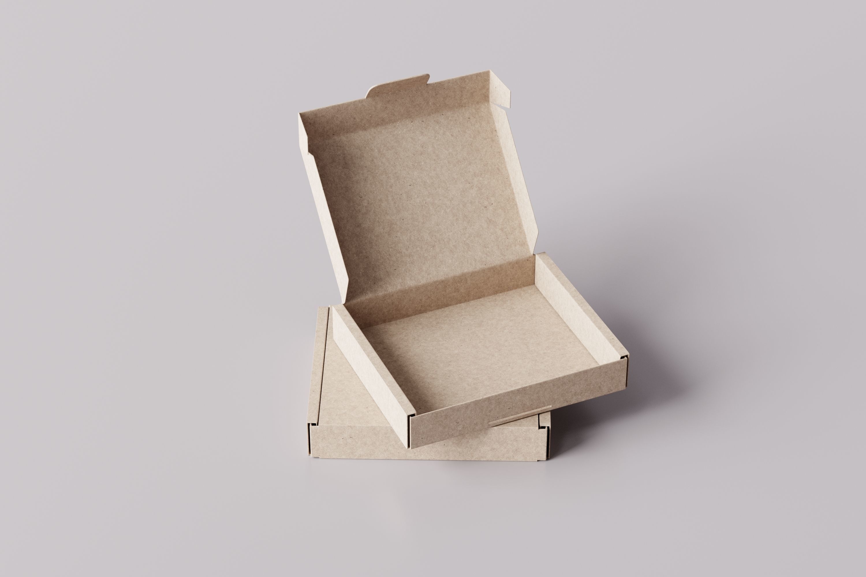 3D model Flat cardboard box VR / AR / low-poly | CGTrader