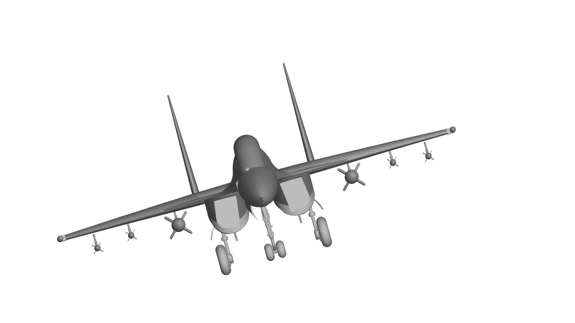 Sukhoi Su-30MKI 3D model | CGTrader