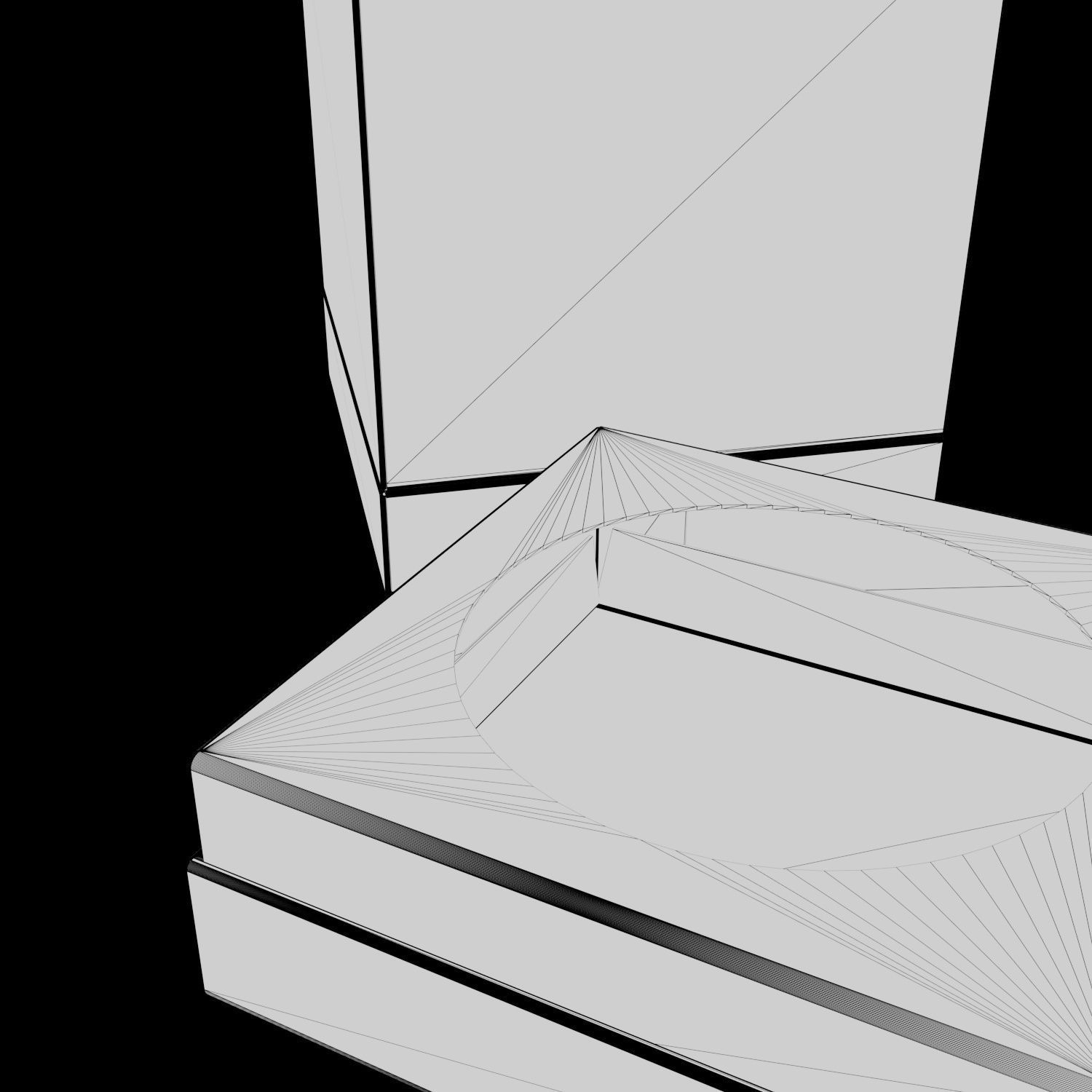 Pedestal Box - Package 3D model 3D model | CGTrader